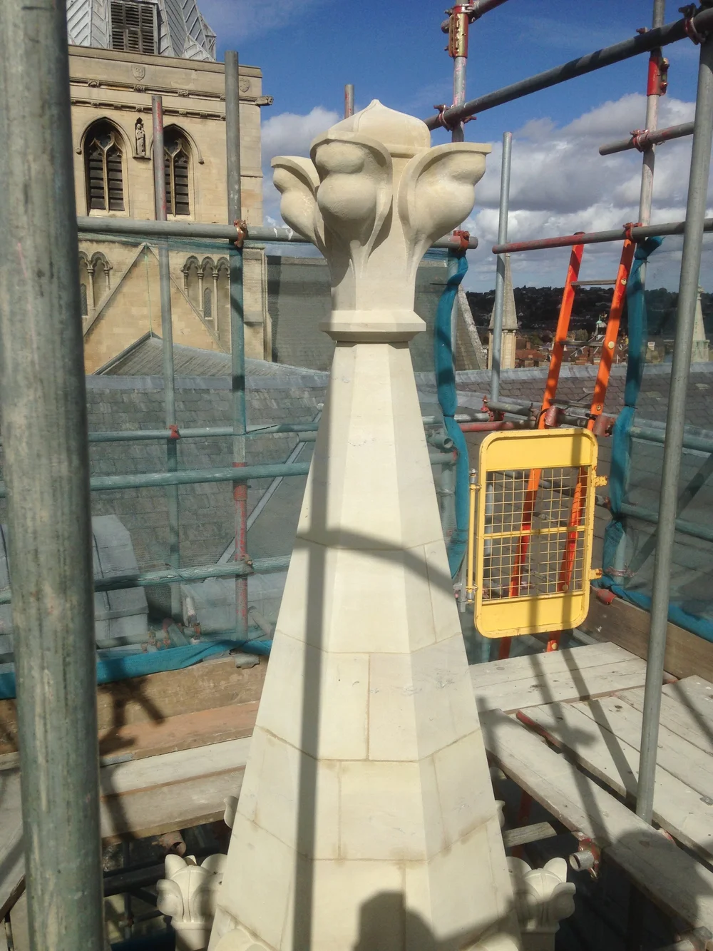 Pinnacle Project update – before and after — Rochester Cathedral