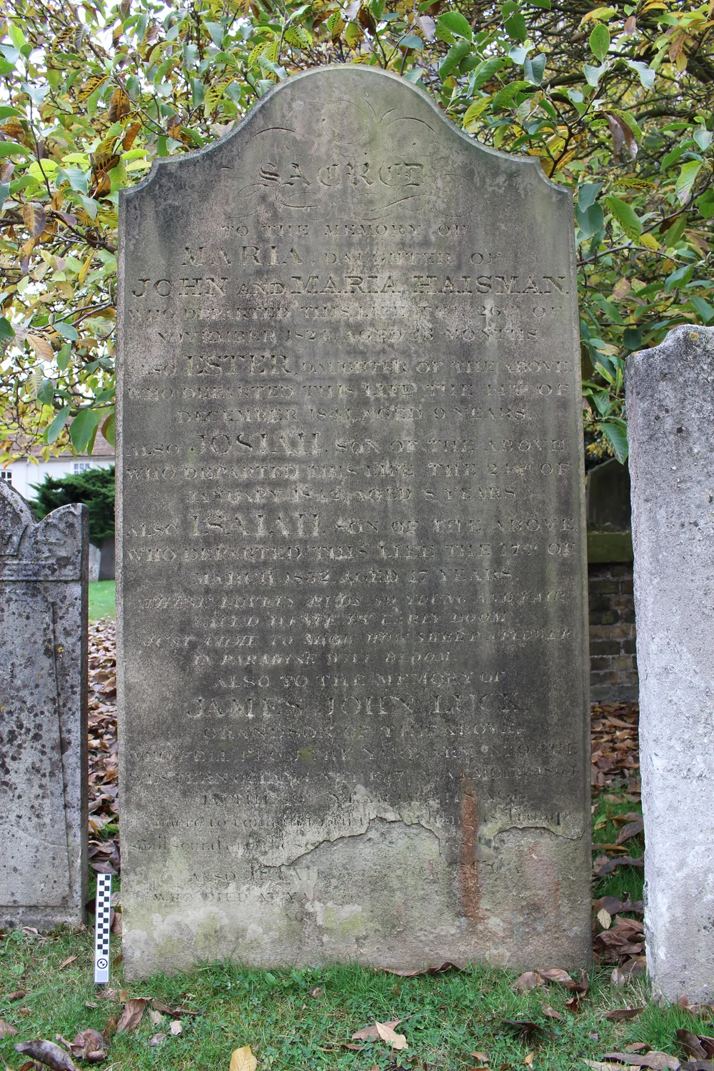 Gravestones — Rochester Cathedral