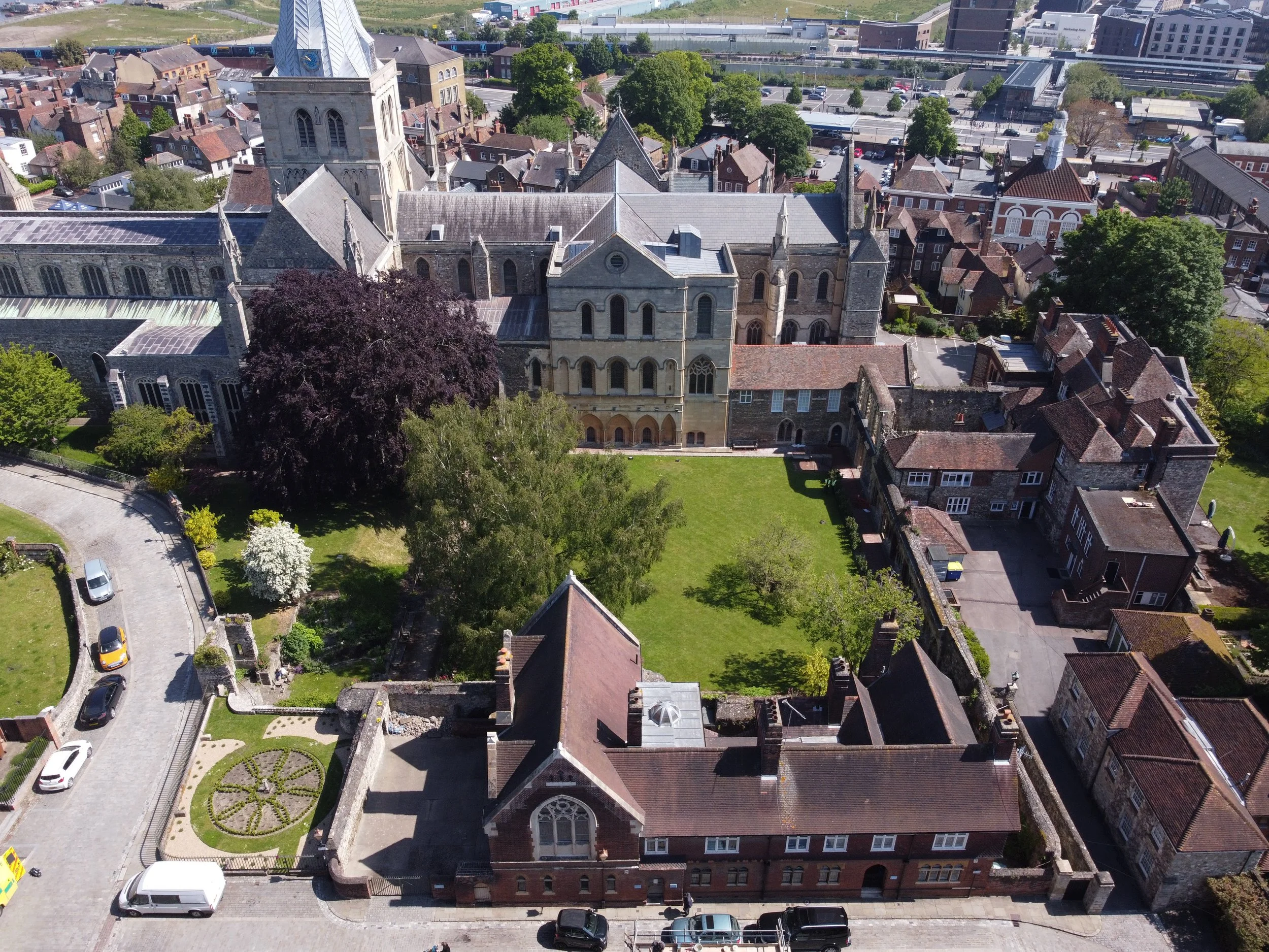 Archaeology of the Priory Cloisters — Rochester Cathedral
