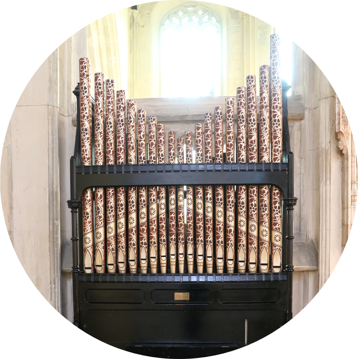 The Cathedral Organ, constructed 1791-1895 — Rochester Cathedral