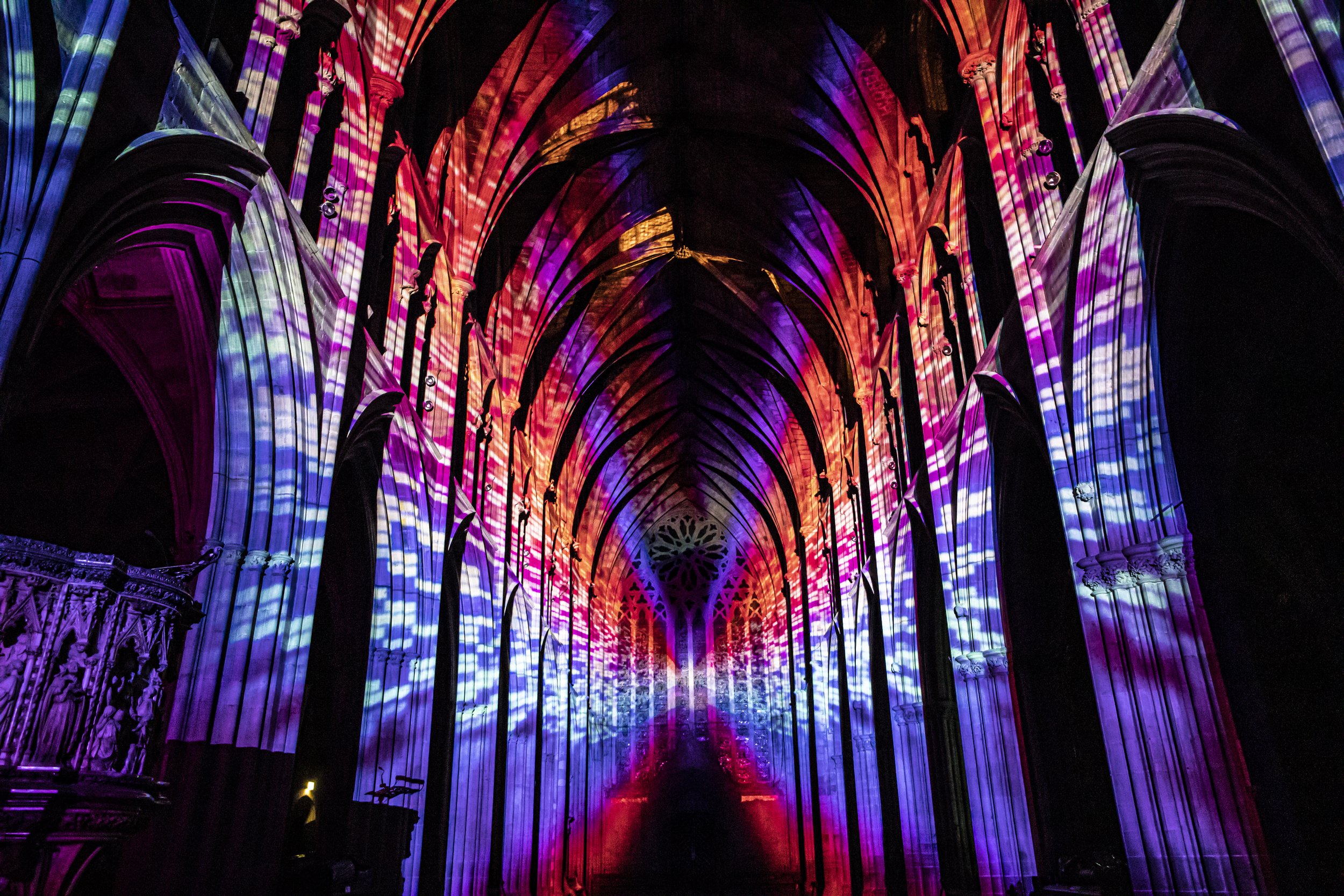 Science - Lightshow — Rochester Cathedral