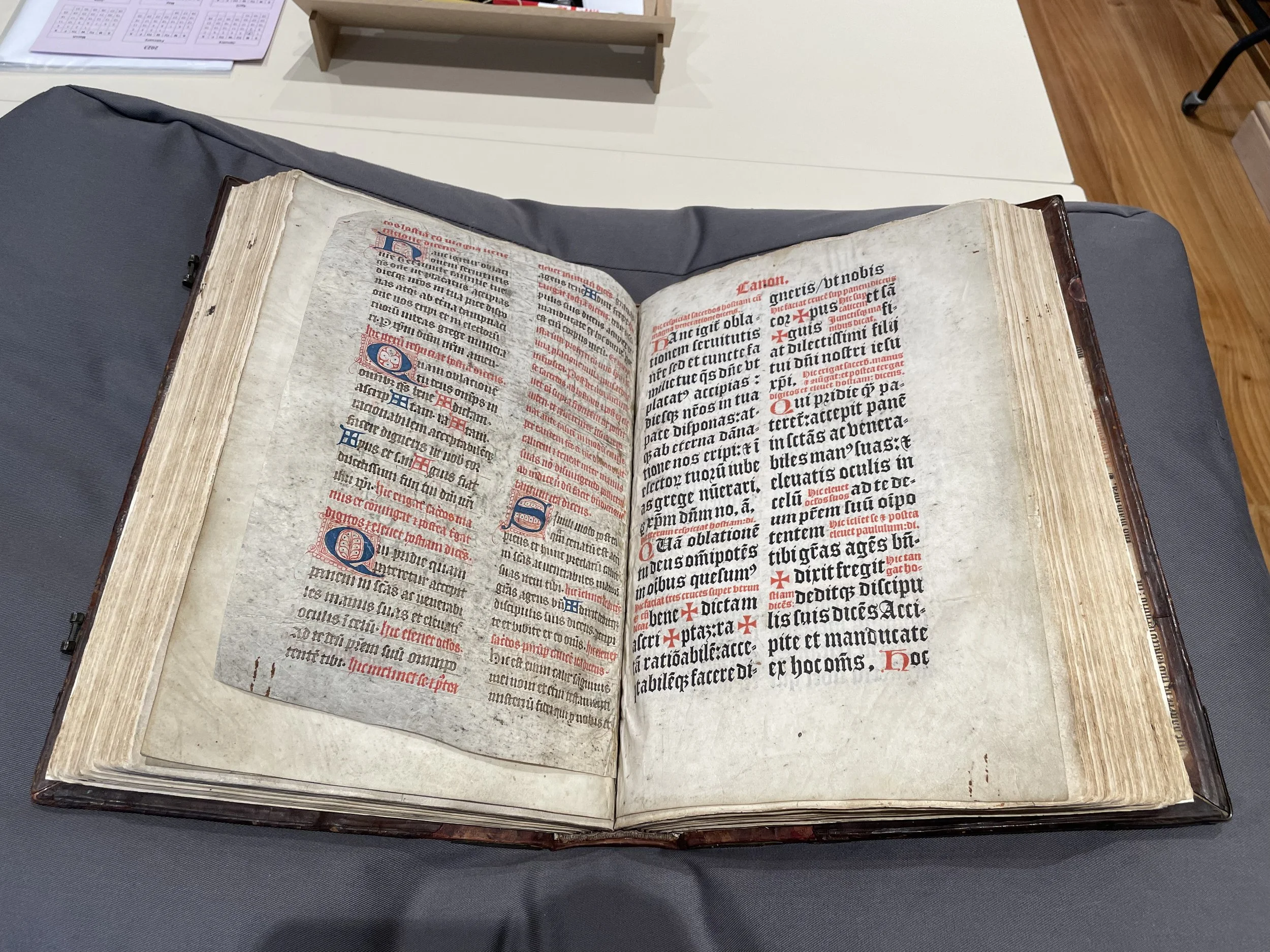 Sarum Missal, 16th century — Rochester Cathedral