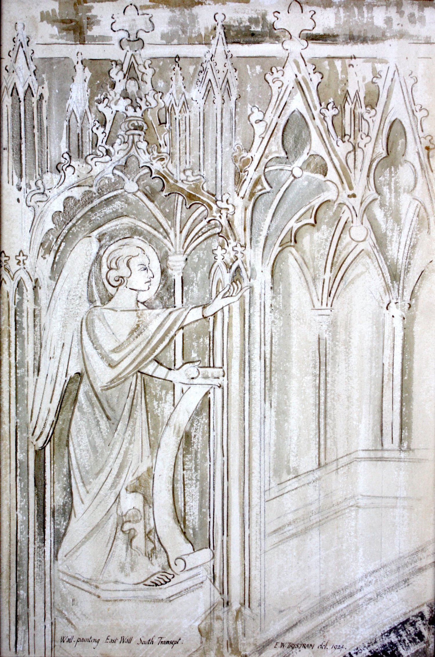 Medieval Lady Chapel mural — Rochester Cathedral