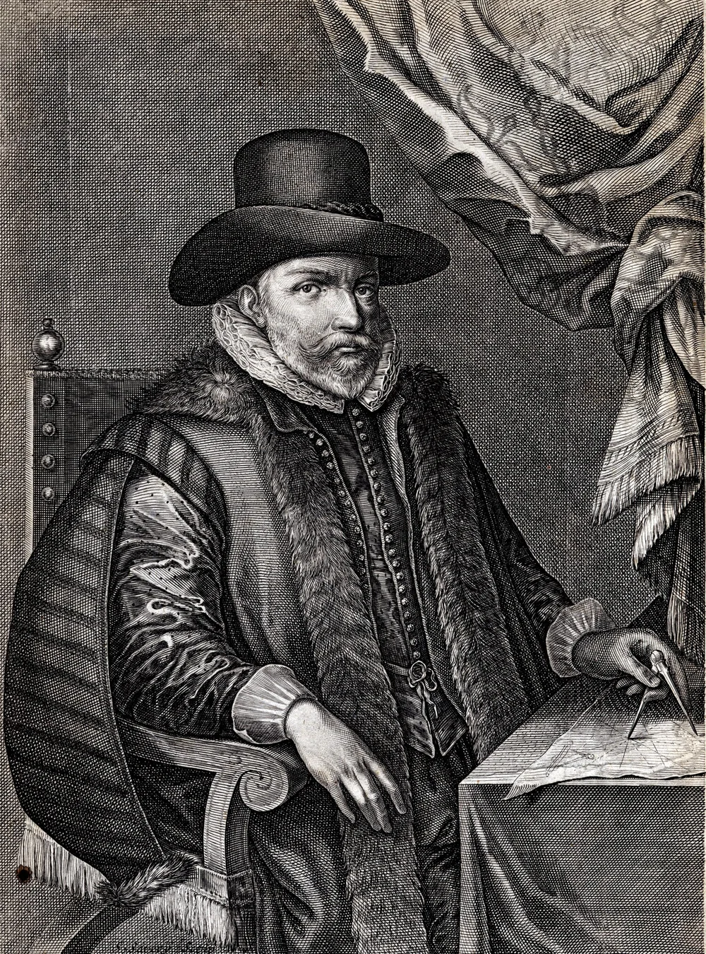 John Speed's atlas, 1676 — Rochester Cathedral