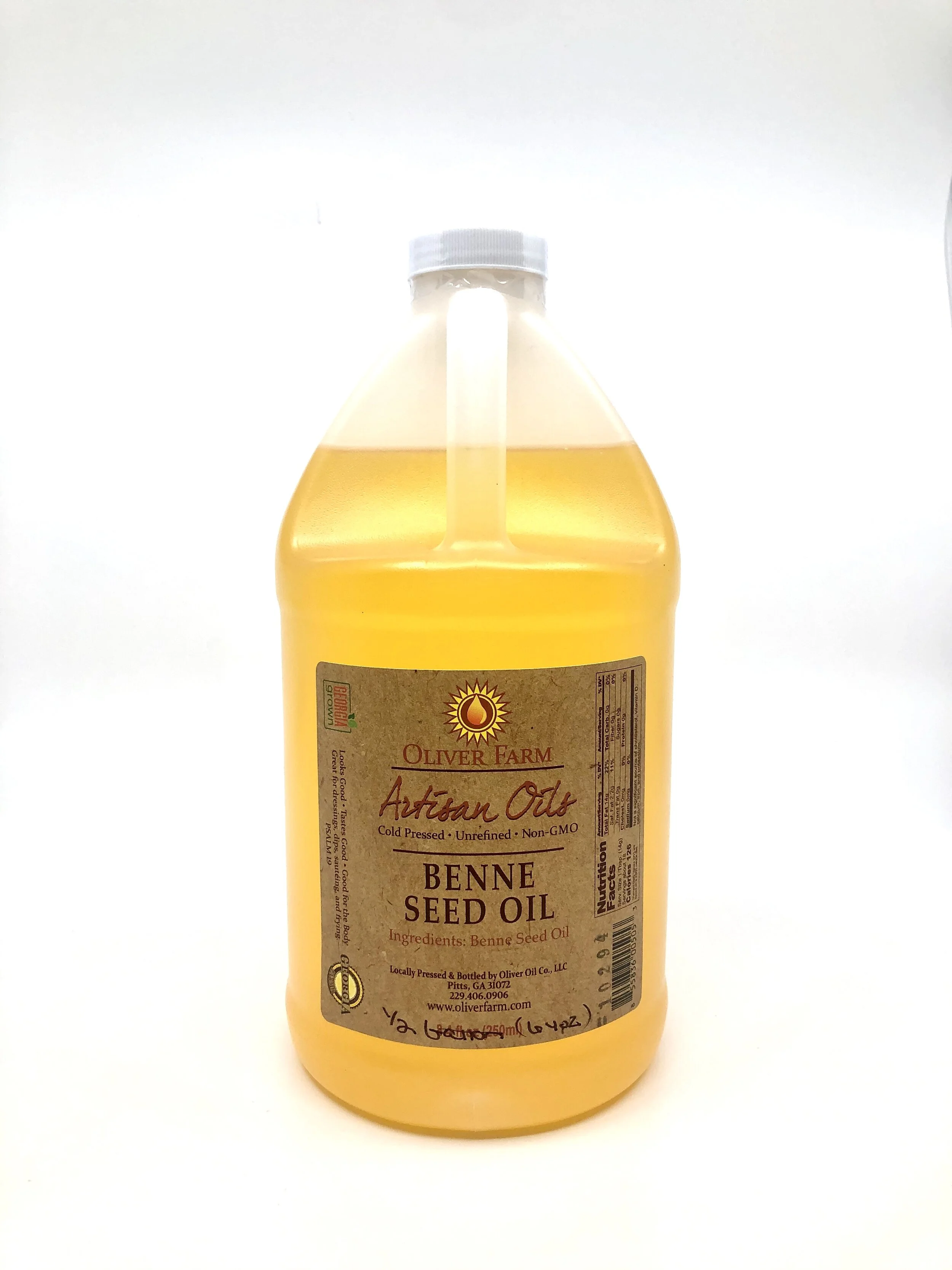 Benne Seed Oil—Oliver Farm Artisan Oils