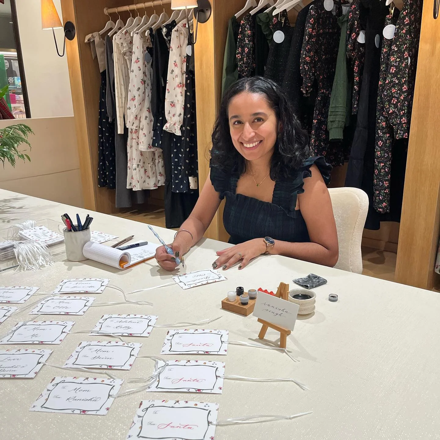 NYC Calligrapher & Engraver | Ranisha Singh