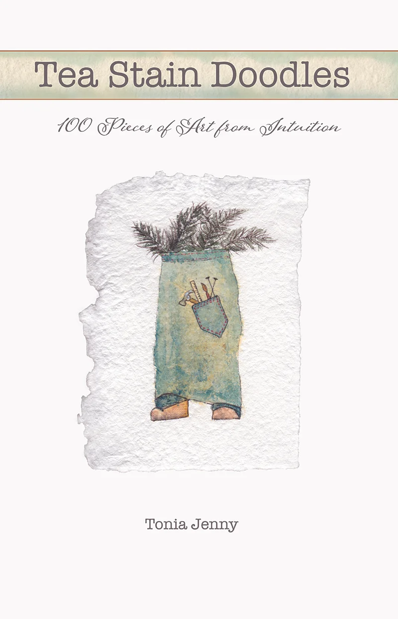 Tea Stain Doodles - from Art to Self-Publication — Book Guide - Tonia Jenny