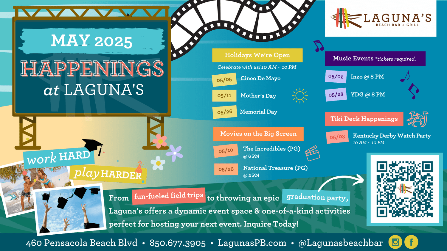 Entertainment — Laguna's Beach Bar + Grill
