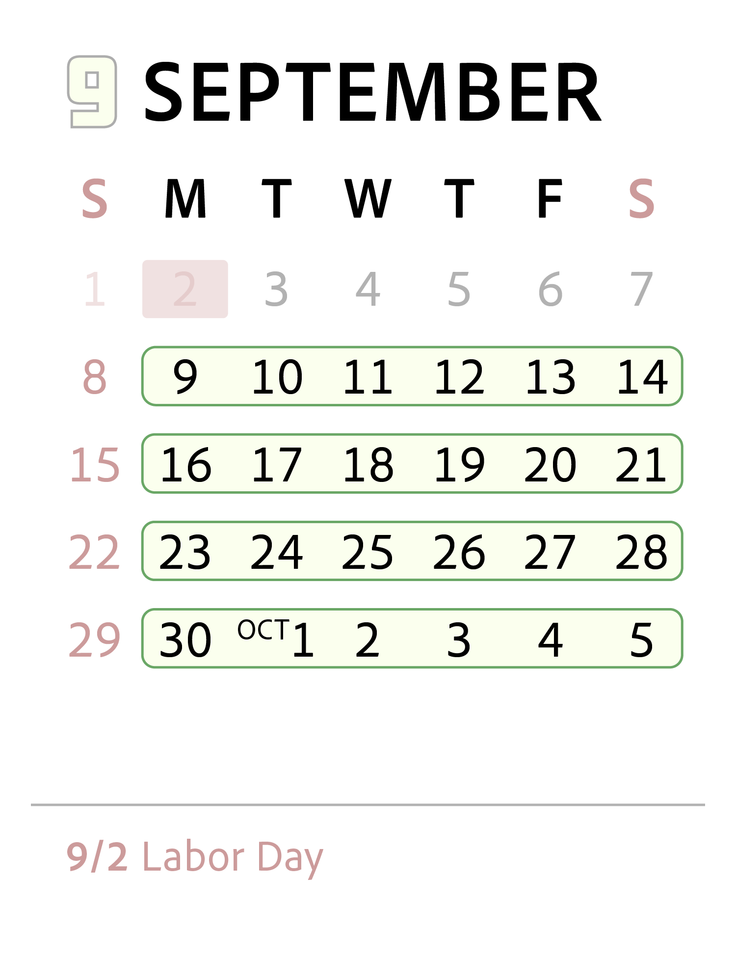 Calendar — spaceIN art studio