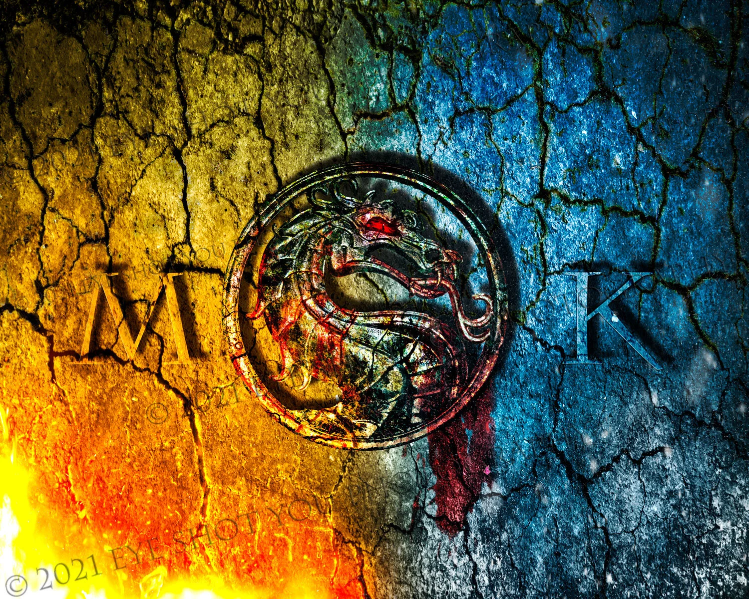 Mortal Kombat Dragon Logo Wallpaper