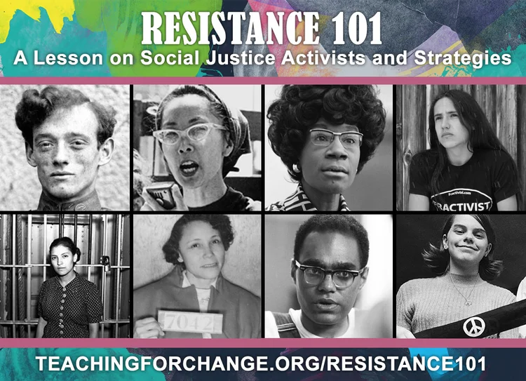 Resistance 101: A Lesson on Social Justice Activists and Strategies ...