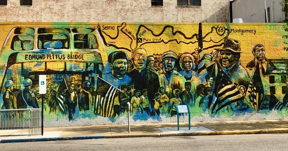 Marching for Civil Rights Today: A Collaborative Mural — Civil Rights ...