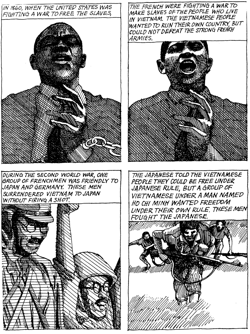 Vietnam: An Anti-War Comic Book — Civil Rights Teaching