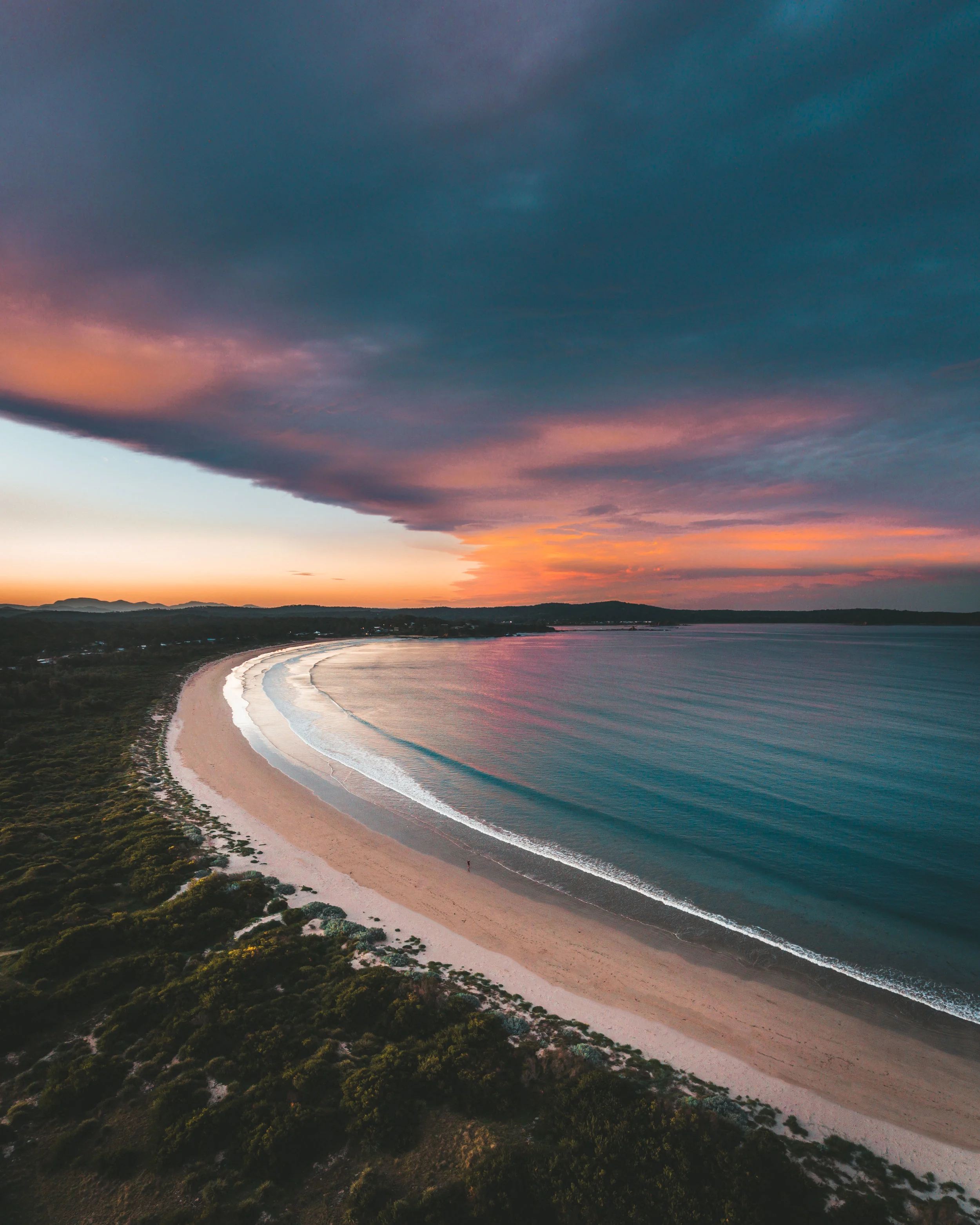 Tomakin Cove from above — Josh Burkinshaw Images & Photography
