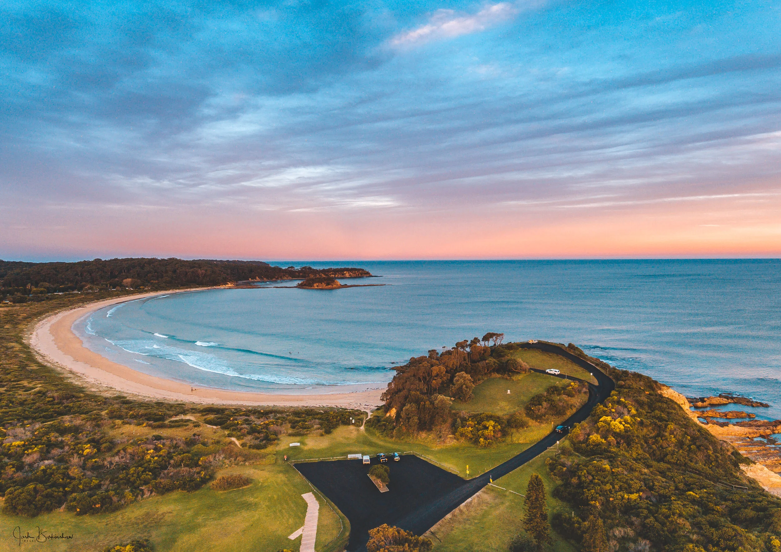 Tomakin Cove Summer Sunset Fine Art — Josh Burkinshaw Images & Photography
