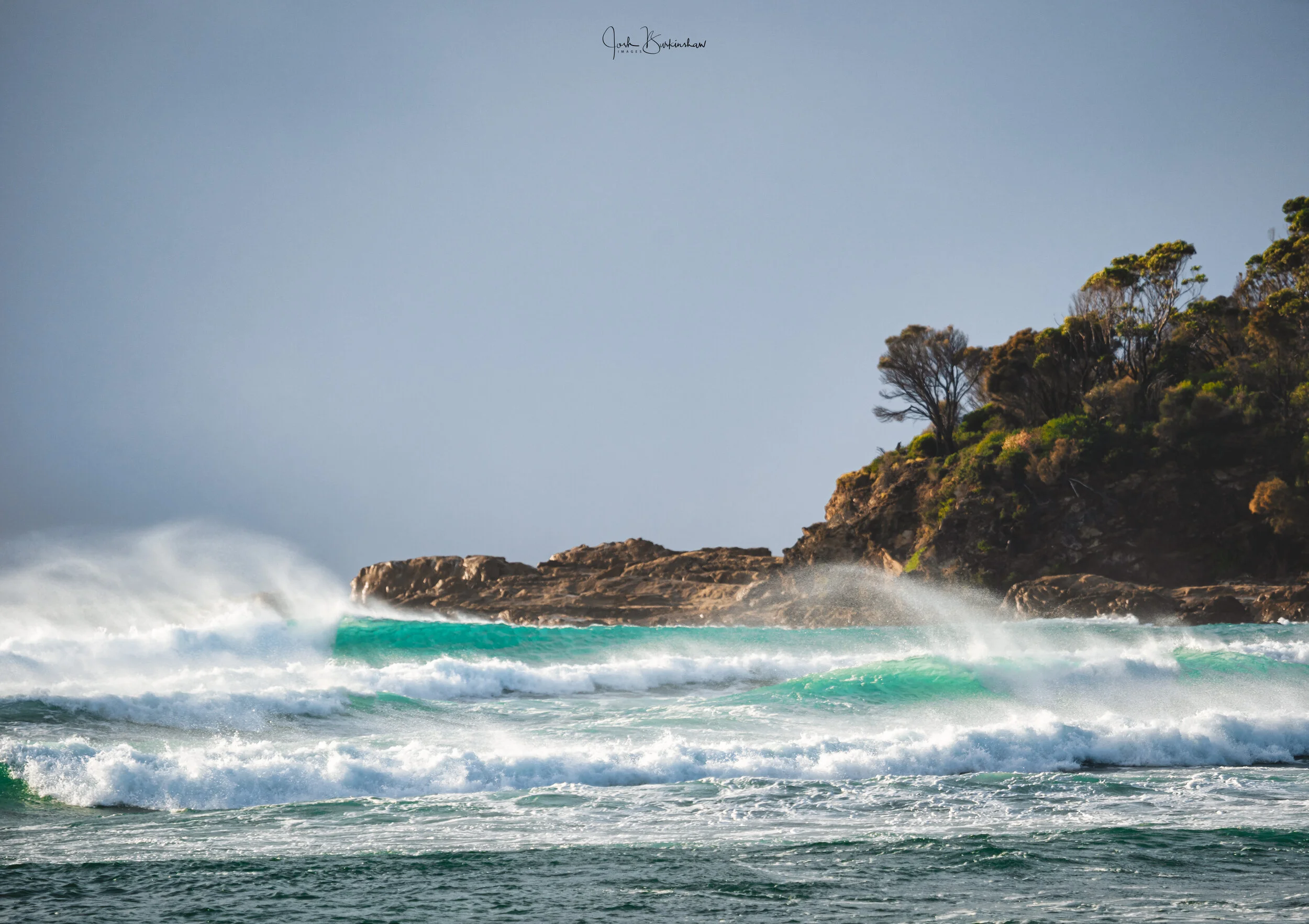 A Stormy Moruya River Mouth — Josh Burkinshaw Images & Photography