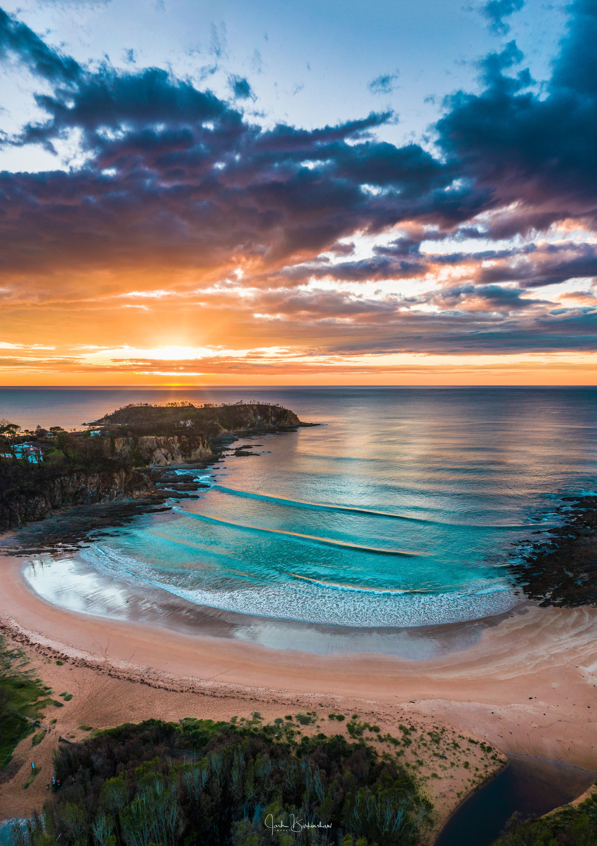 Mckenzies Beach sweet dreamy sunrise. — Josh Burkinshaw Images ...