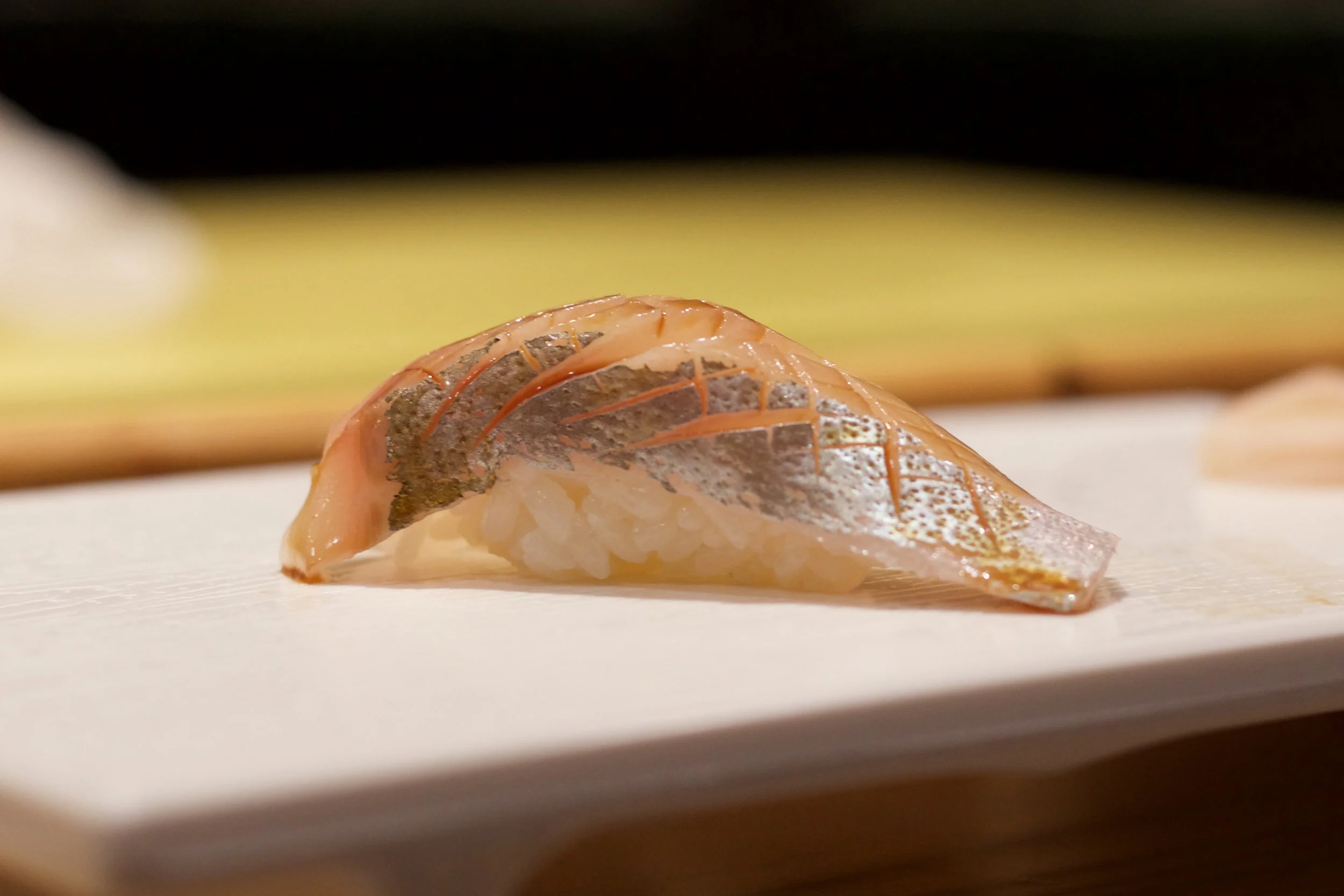 Shima-aji (縞鯵 / Striped Jack) — The Sushi Geek