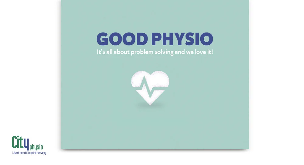 Good physio is all about problem solving & we love it! — Cityphysio