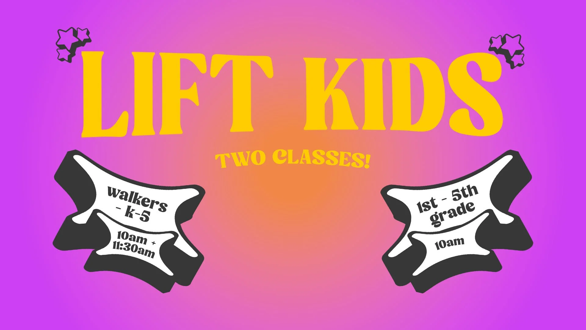 Lift Kids — City Lift Church