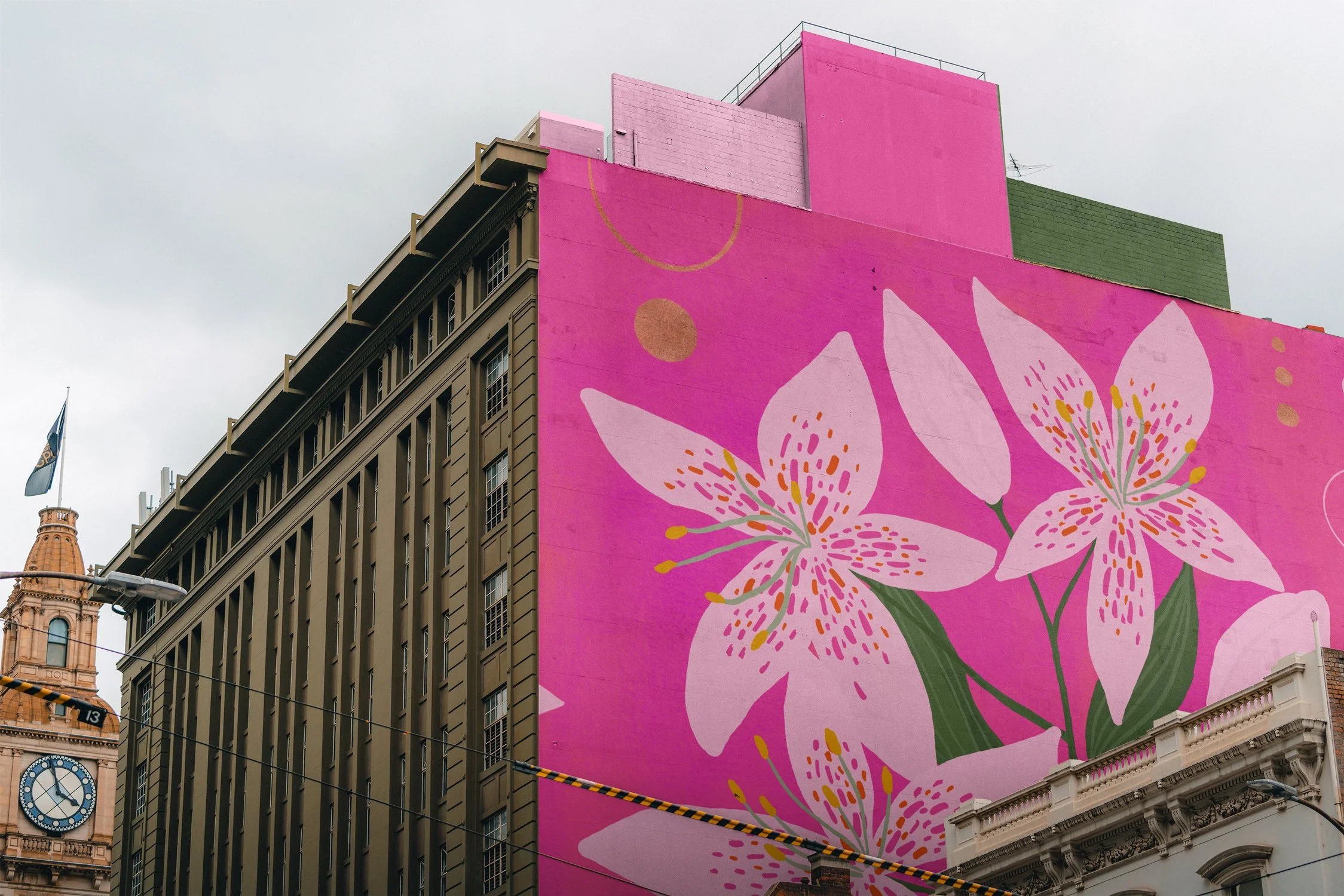 Gestaltung für Fenster und Fassaden — Anke Rega Illustration