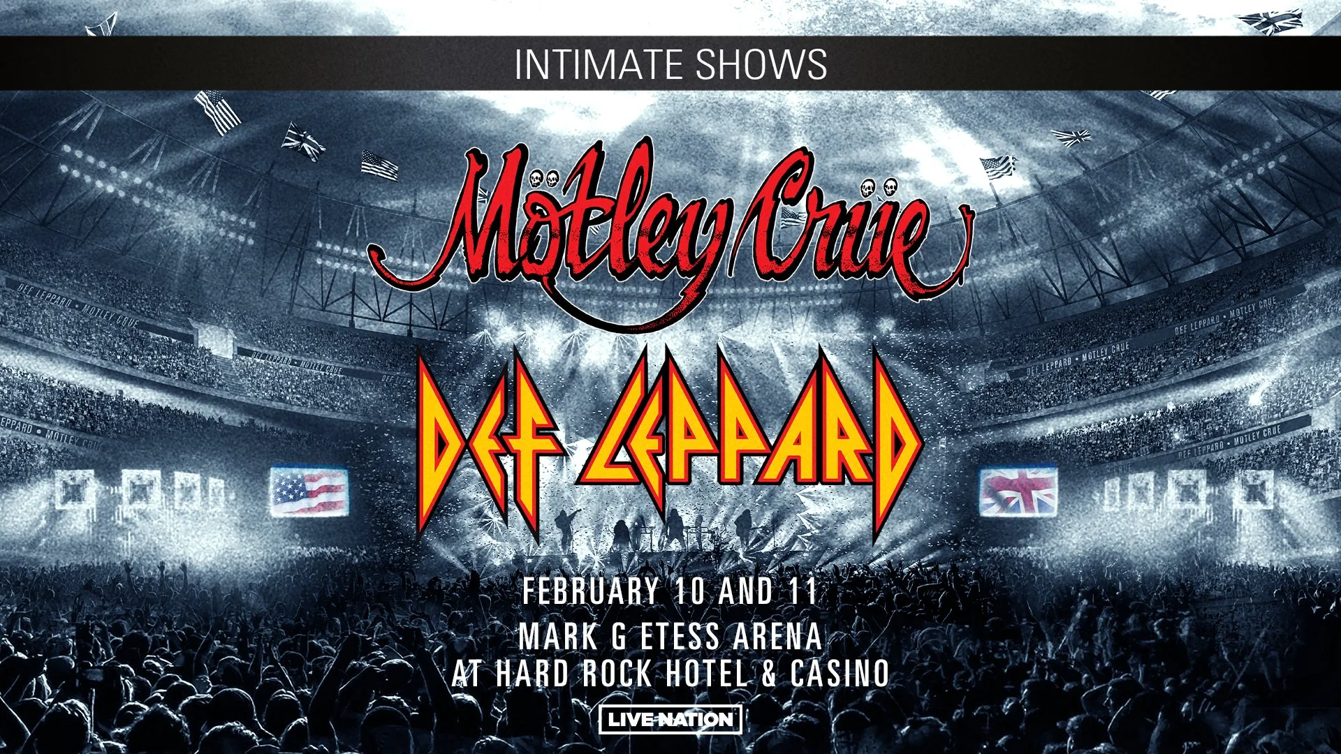 Mötley Crüe announce 2 special intimate shows Feb 2023 — Mötley Crüe