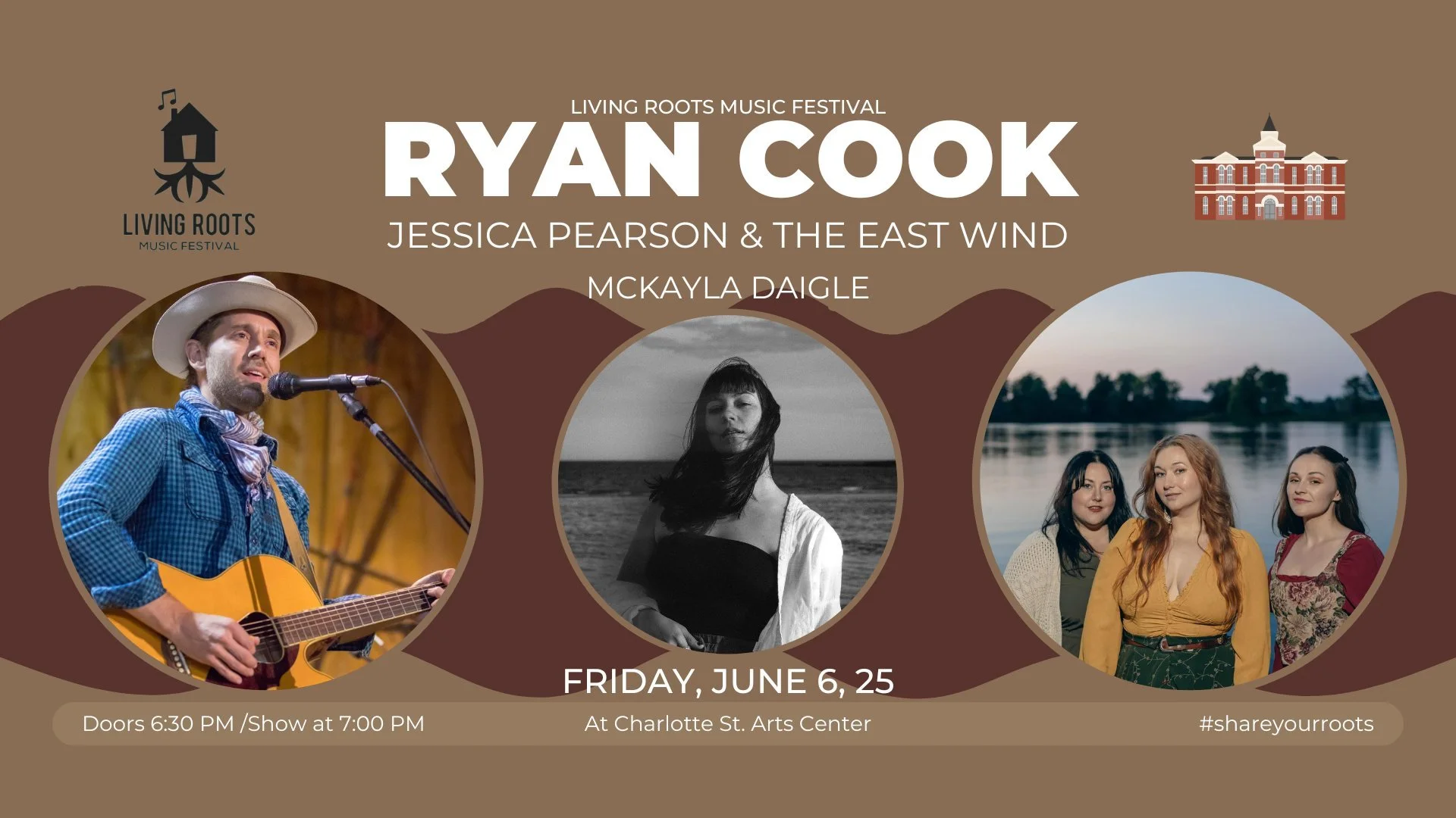 Ryan Cook/Jessica Pearson & The East Wind/McKayla Daigle — Charlotte ...