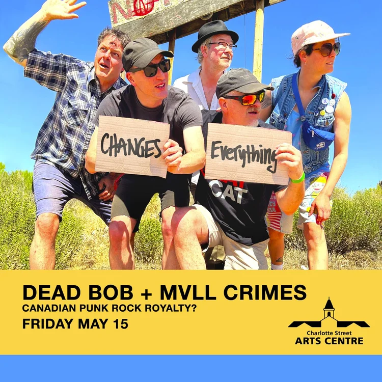 Dead Bob + MVLL CRIMES (all ages - wet/dry) — Charlotte Street Arts Centre