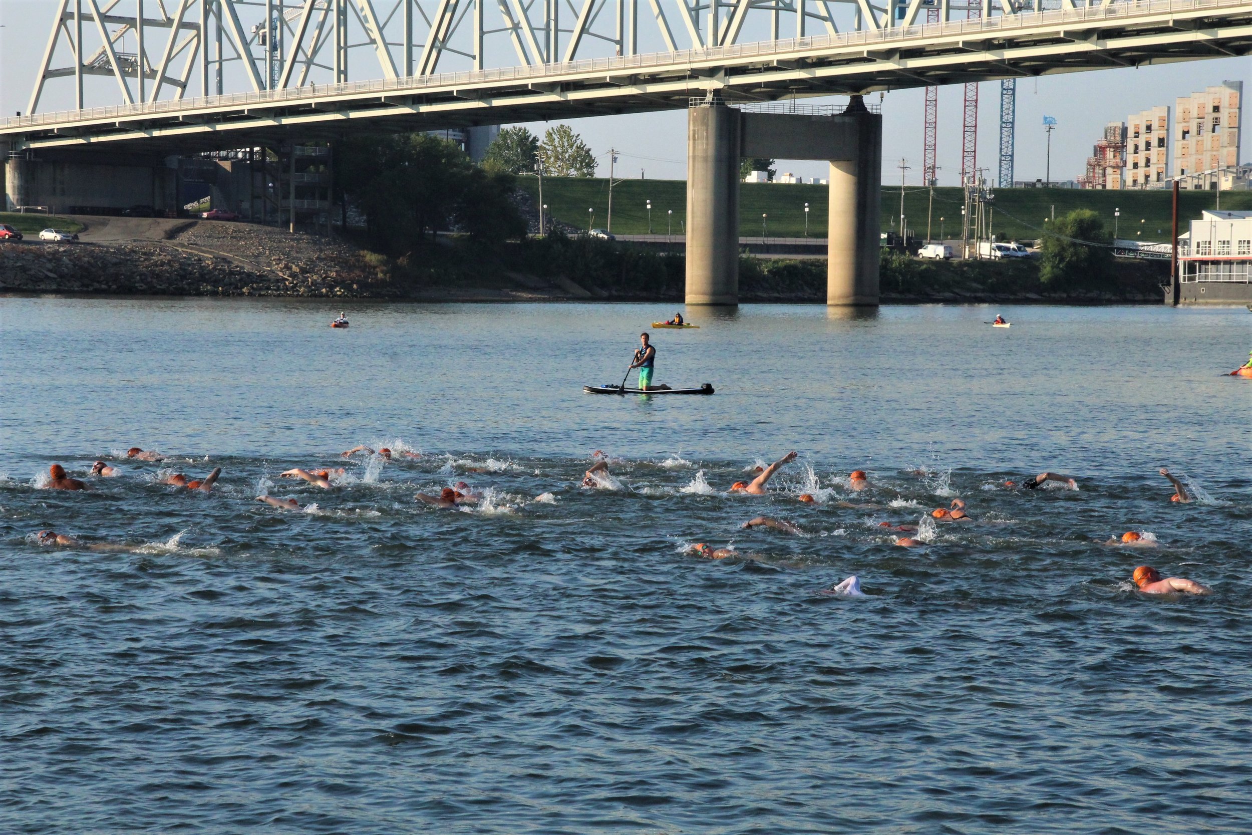 Bill Keating, Jr. Great Ohio River Swim