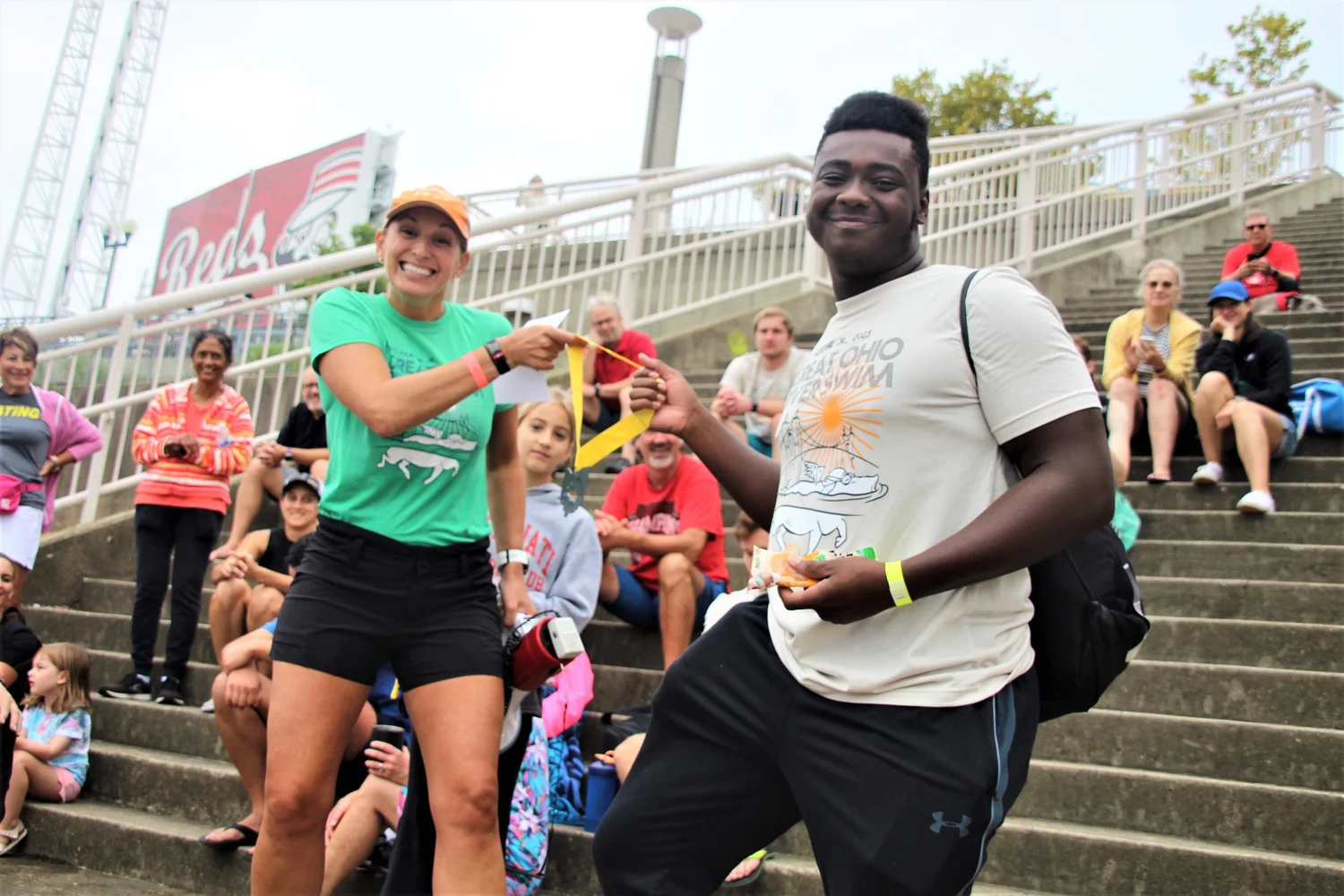 Waves & Awards — Bill Keating, Jr. Great Ohio River Swim