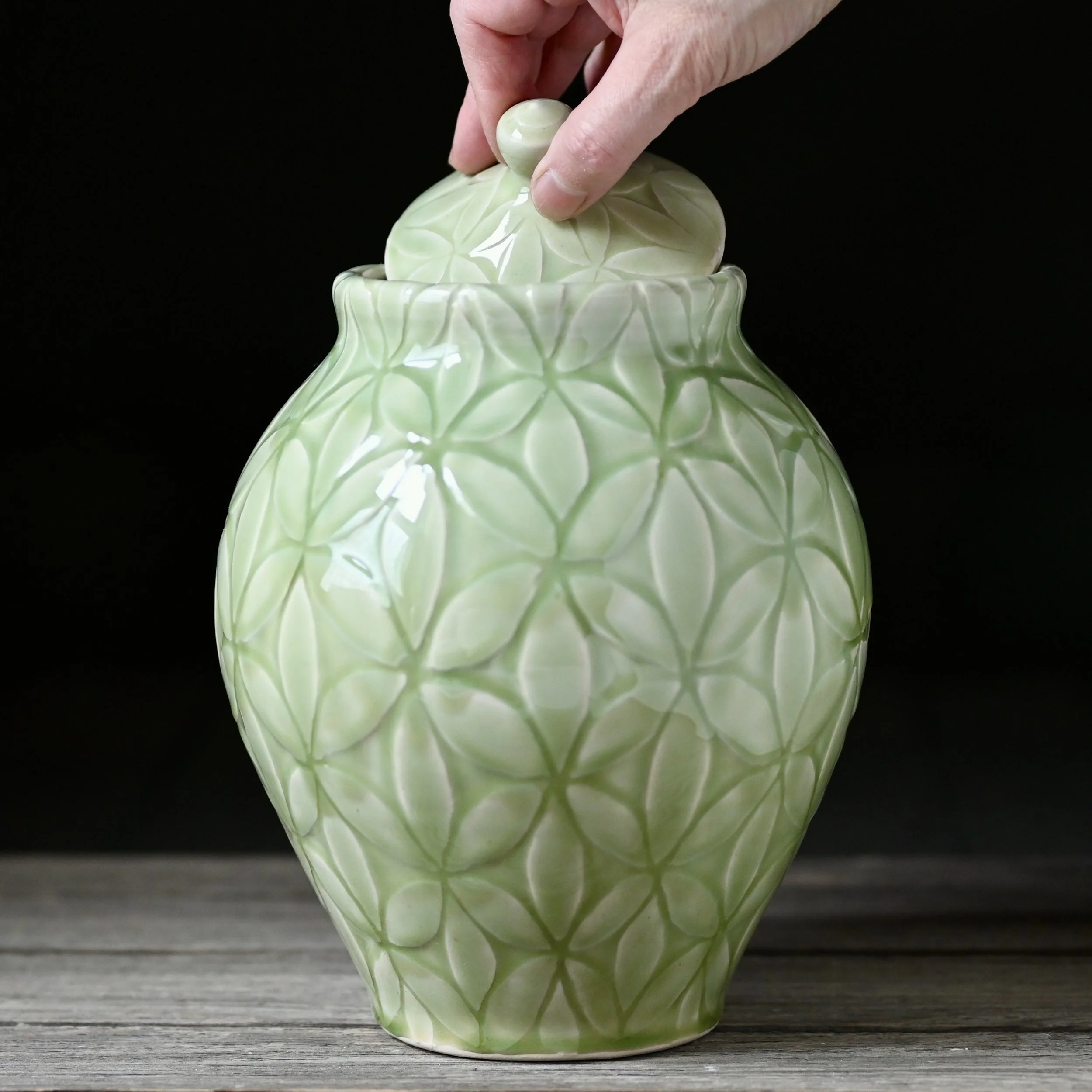 Shop online for handcrafted cremation urns — Lucia Urns