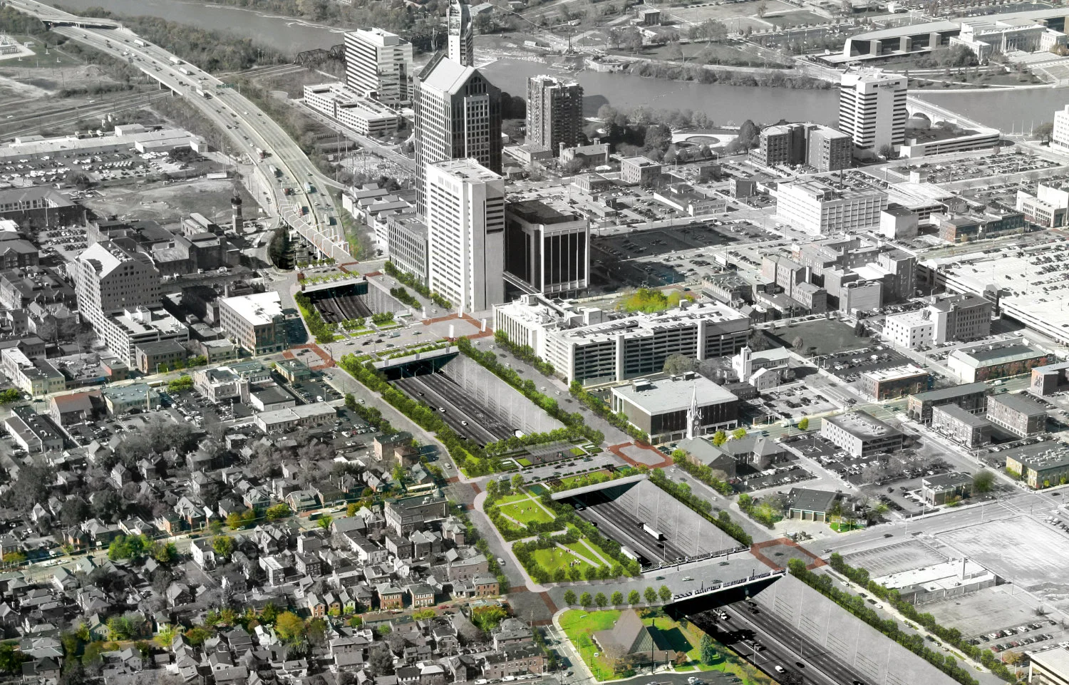 I-70/I-71 Innerbelt Design Enhancement — MKSK