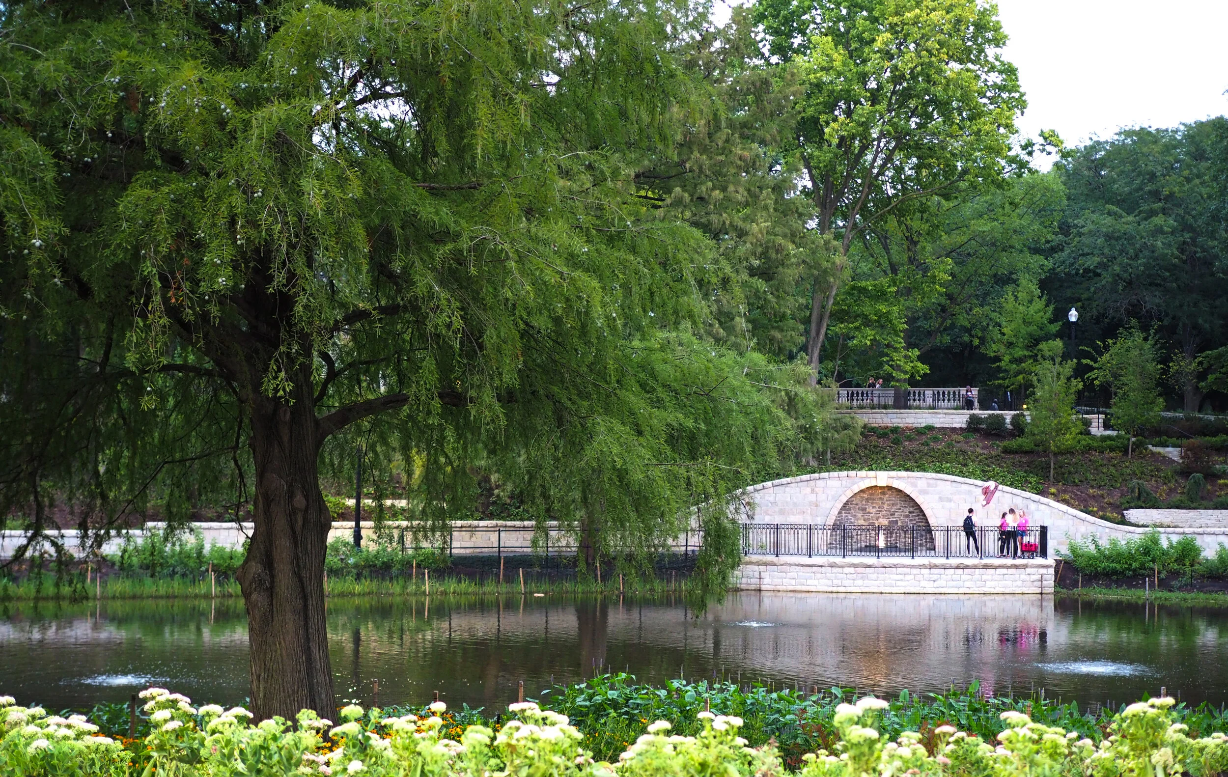The Ohio State University Mirror Lake — MKSK | Planning, Urban Design ...