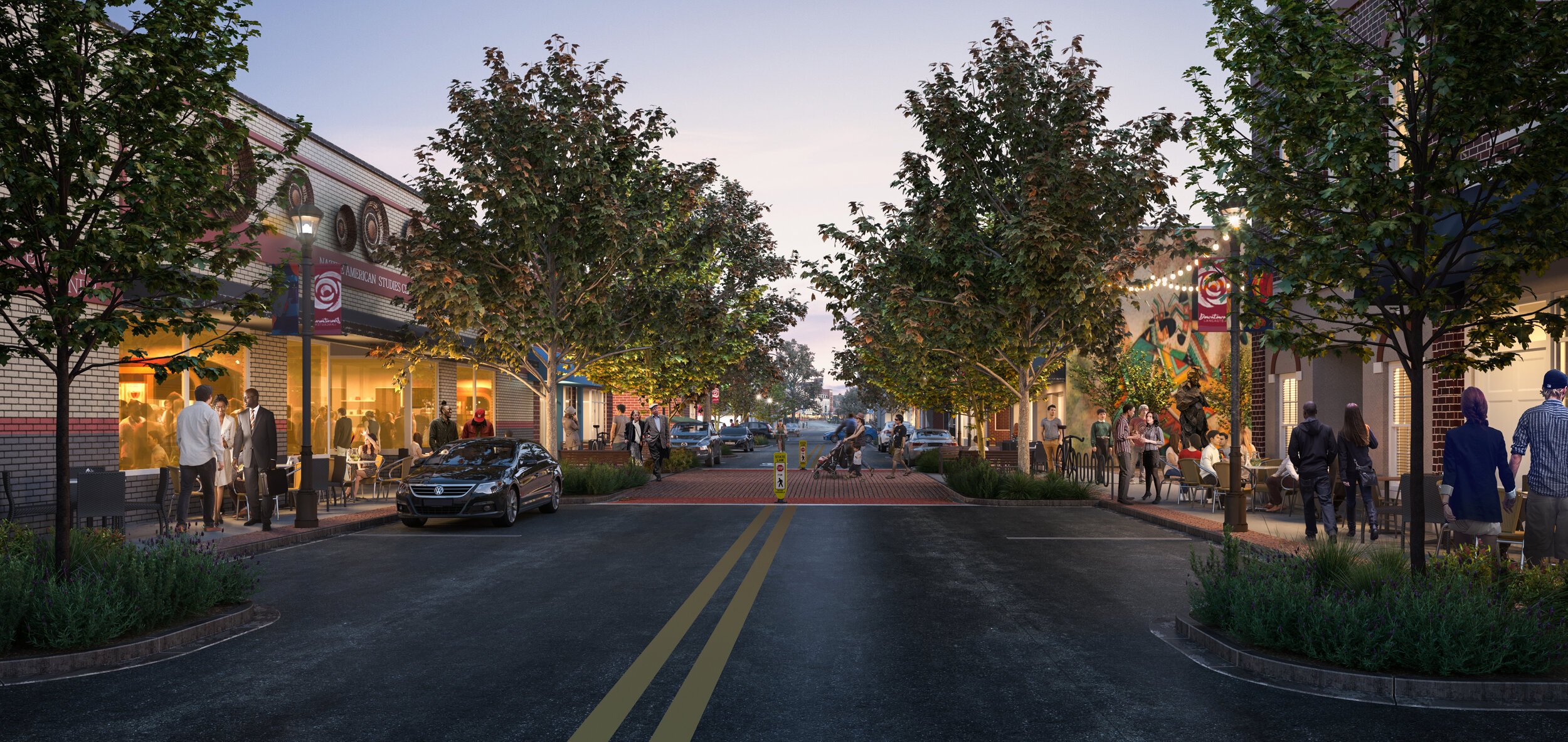 Lancaster Downtown Revitalization Plan — MKSK | Planning, Urban Design ...