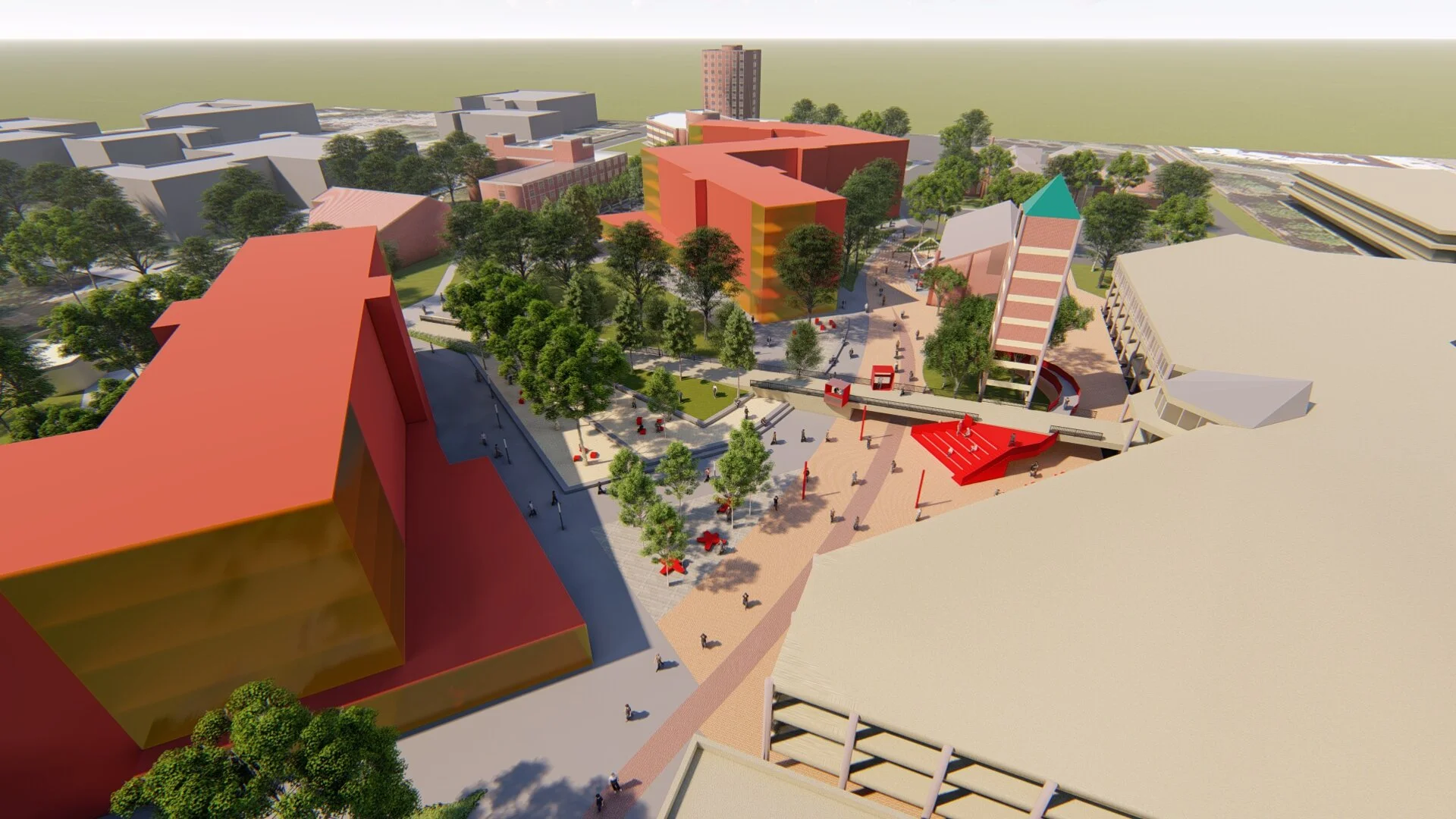 Urban Campus Plazas