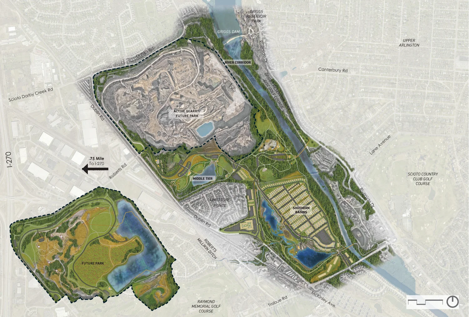 Former Quarry Site, Reimagined as an Adventure Recreation Park ...