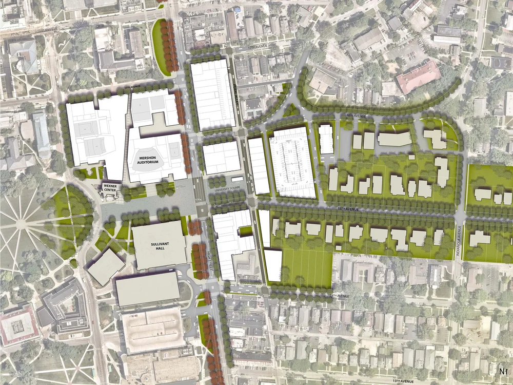 15th & High Framework Plan — MKSK | Planning, Urban Design, & Landscape ...