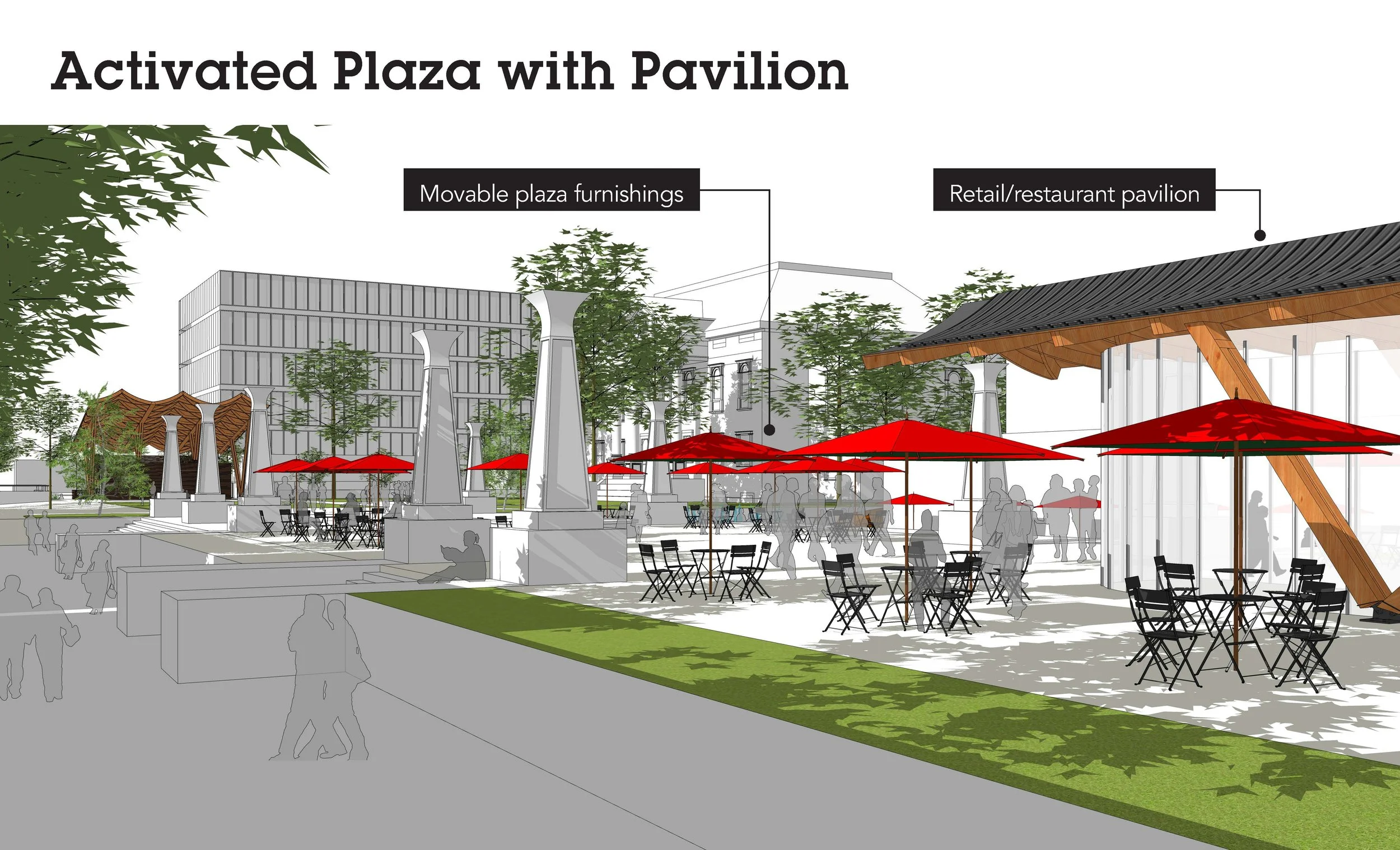 Decatur Town Center Plan 2.0 — MKSK | Planning, Urban Design ...