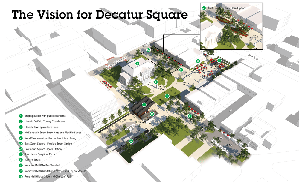 Decatur Town Center Plan 2.0 — MKSK | Planning, Urban Design ...