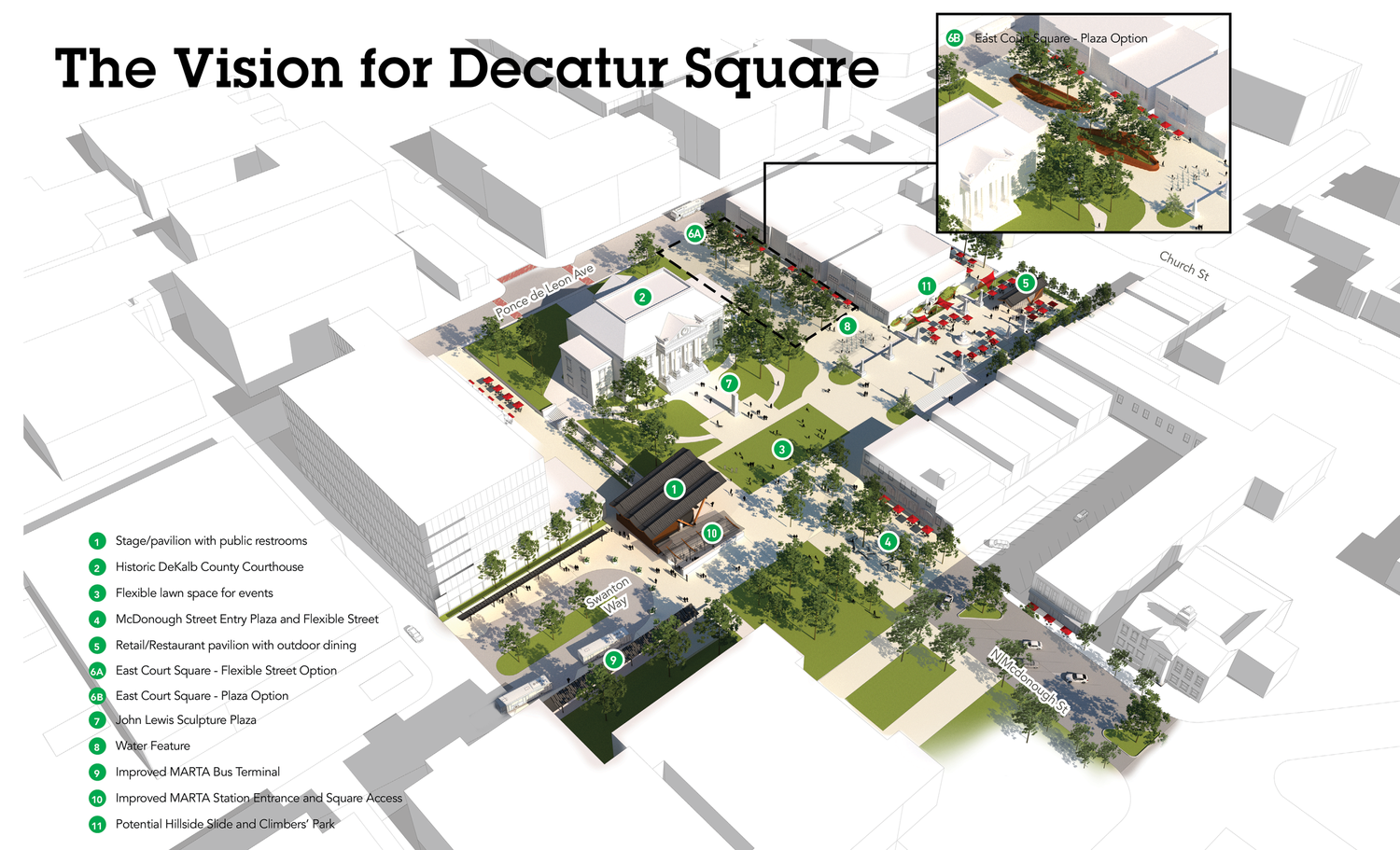 Decatur Town Center Plan 2.0 — MKSK | Planning, Urban Design ...