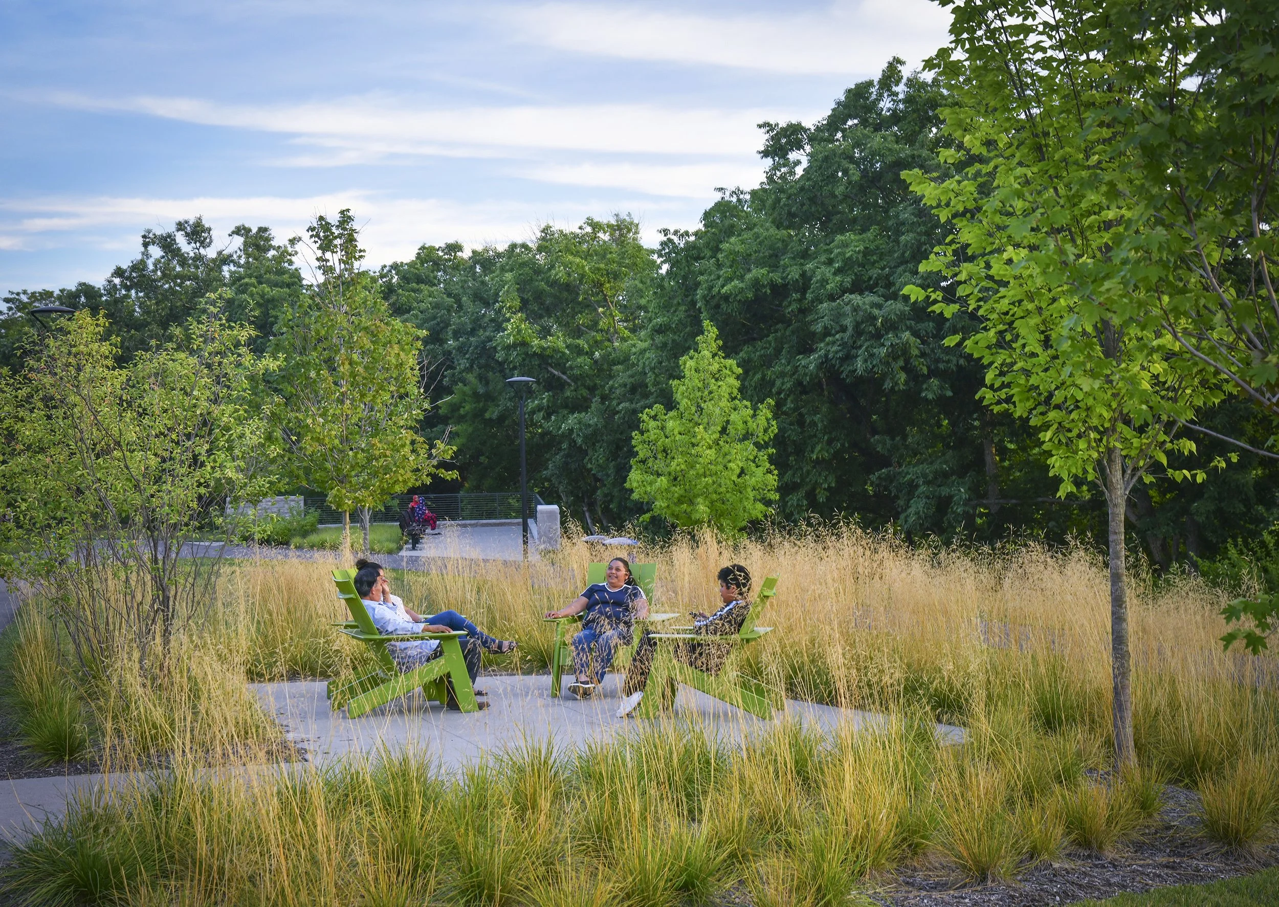 Riverside Crossing Park — MKSK | Planning, Urban Design, & Landscape ...