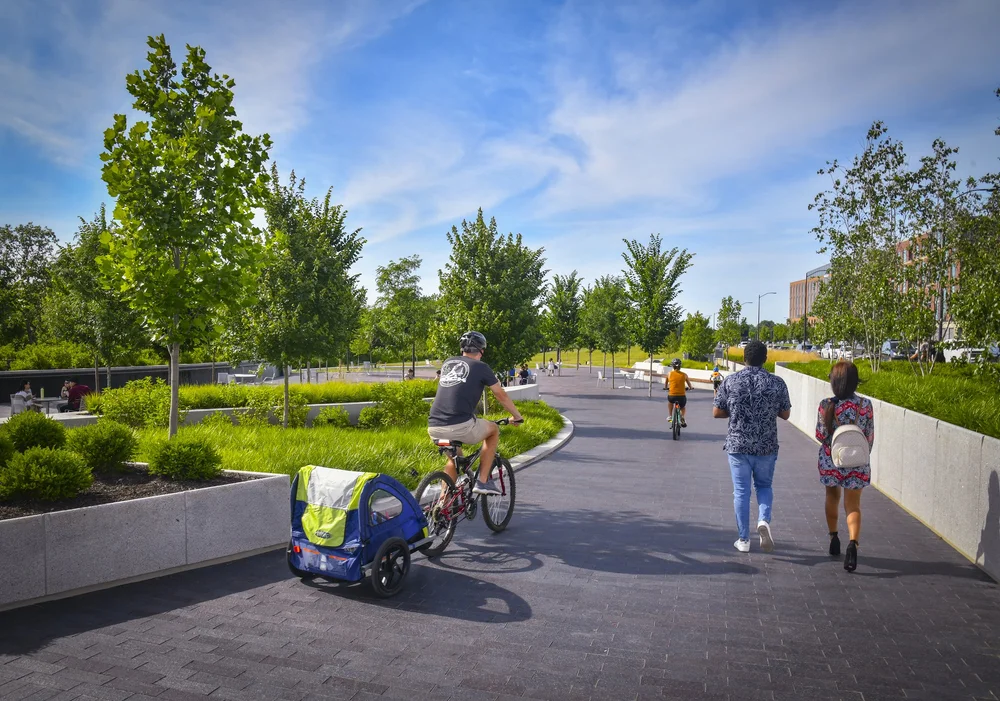 Riverside Crossing Park — MKSK | Planning, Urban Design, & Landscape ...