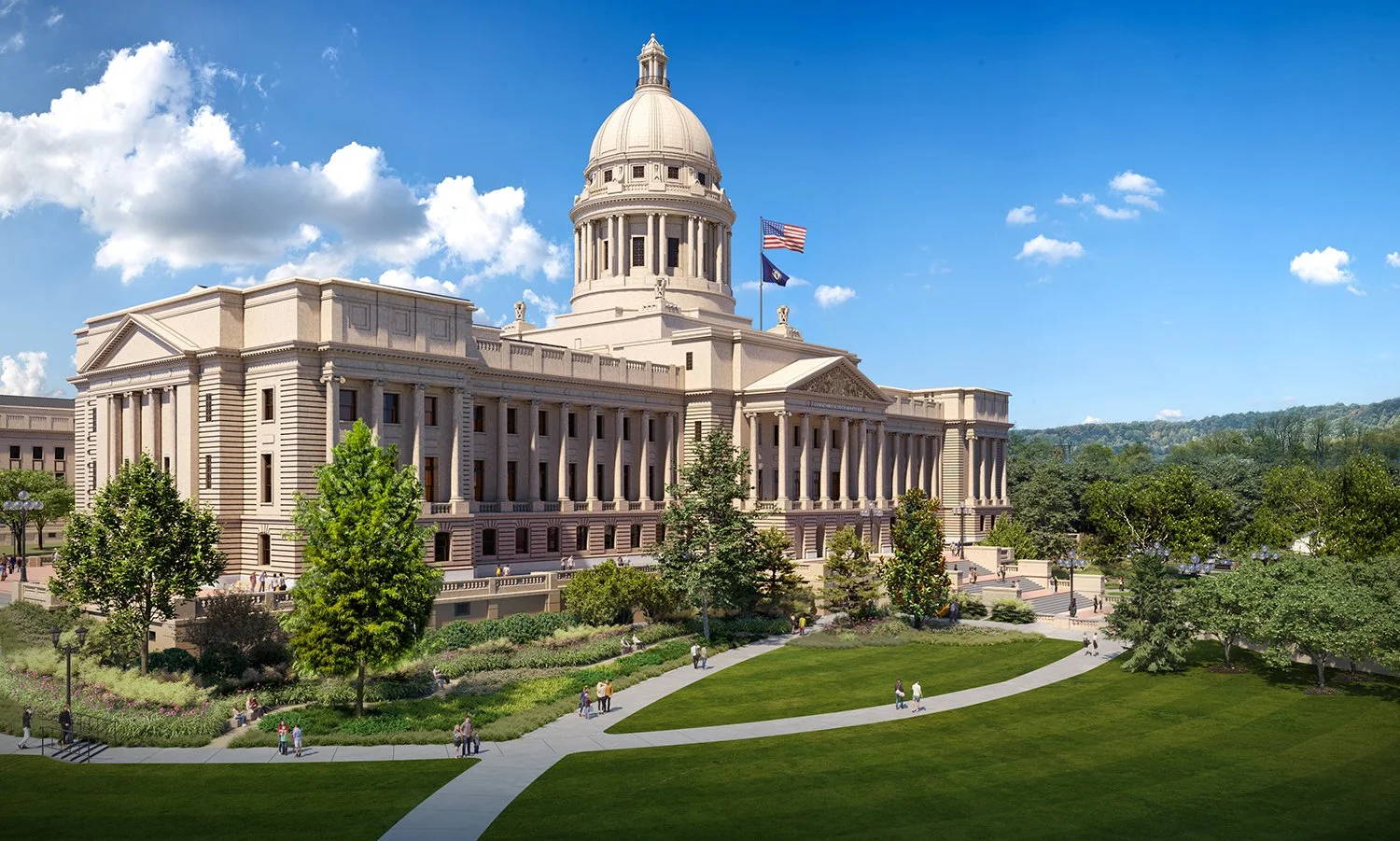 The Transformed Kentucky State Capitol Campus Embraces History and ...