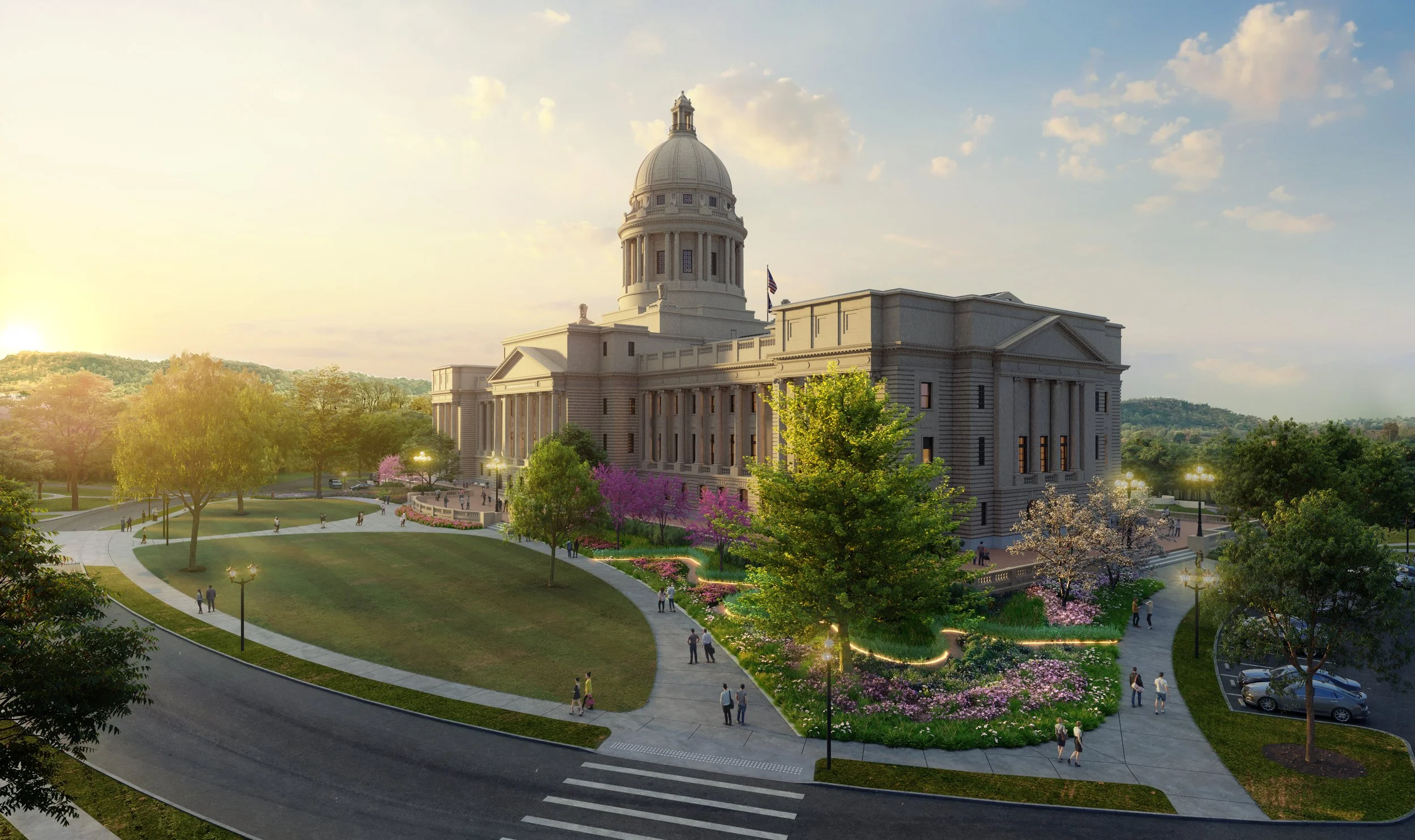 The Transformed Kentucky State Capitol Campus Embraces History and ...