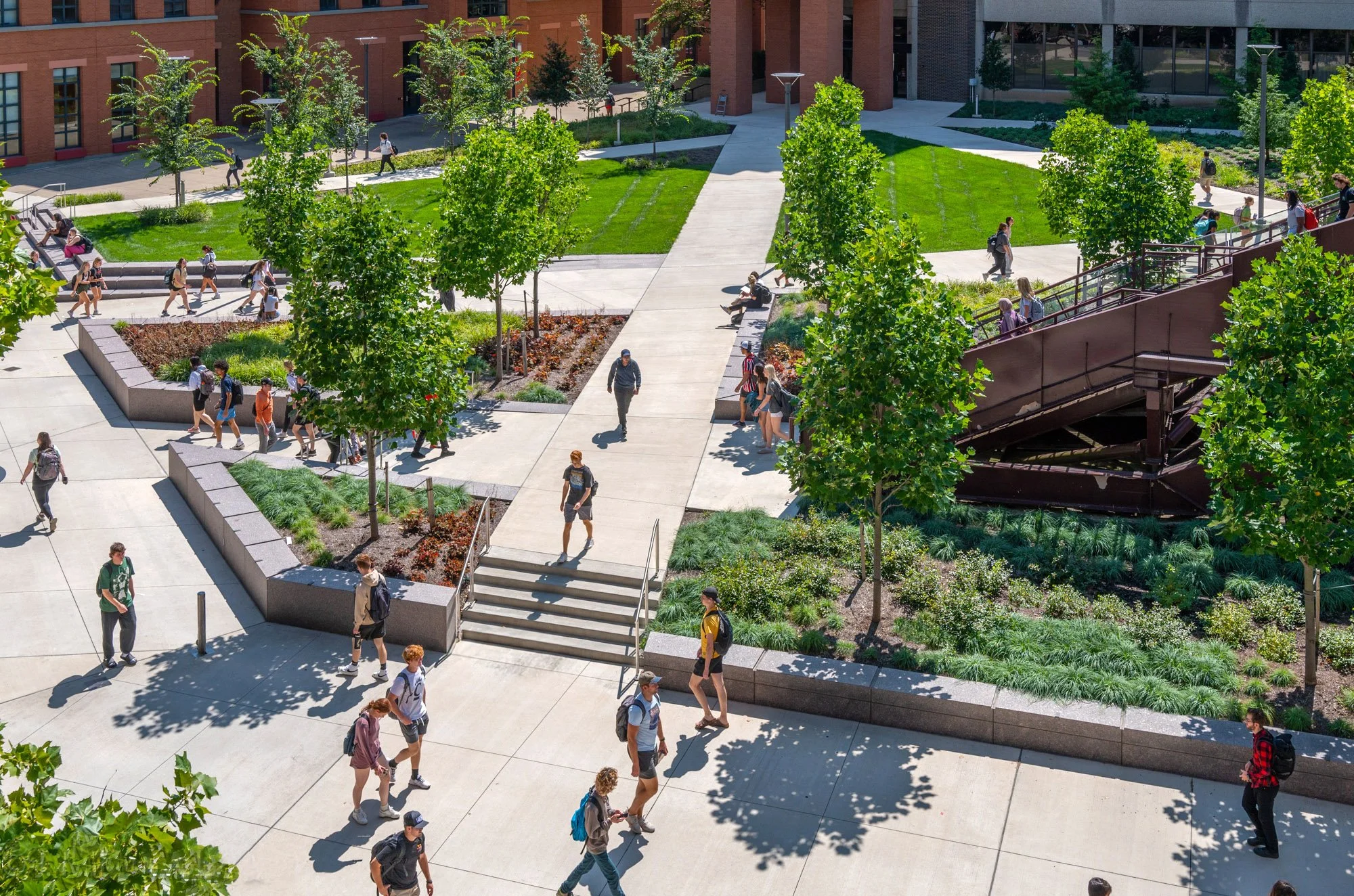 University of Cincinnati, Library Square Renovation — MKSK | Planning ...
