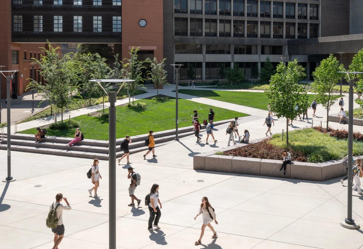 University of Cincinnati, Library Square Renovation — MKSK | Planning ...