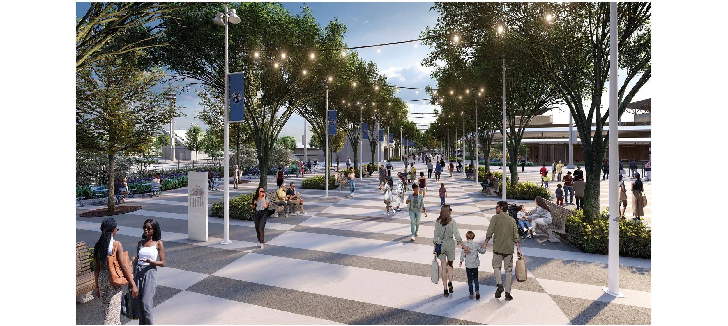 Creating a Park-like Experience at an International Sports Venue — MKSK ...