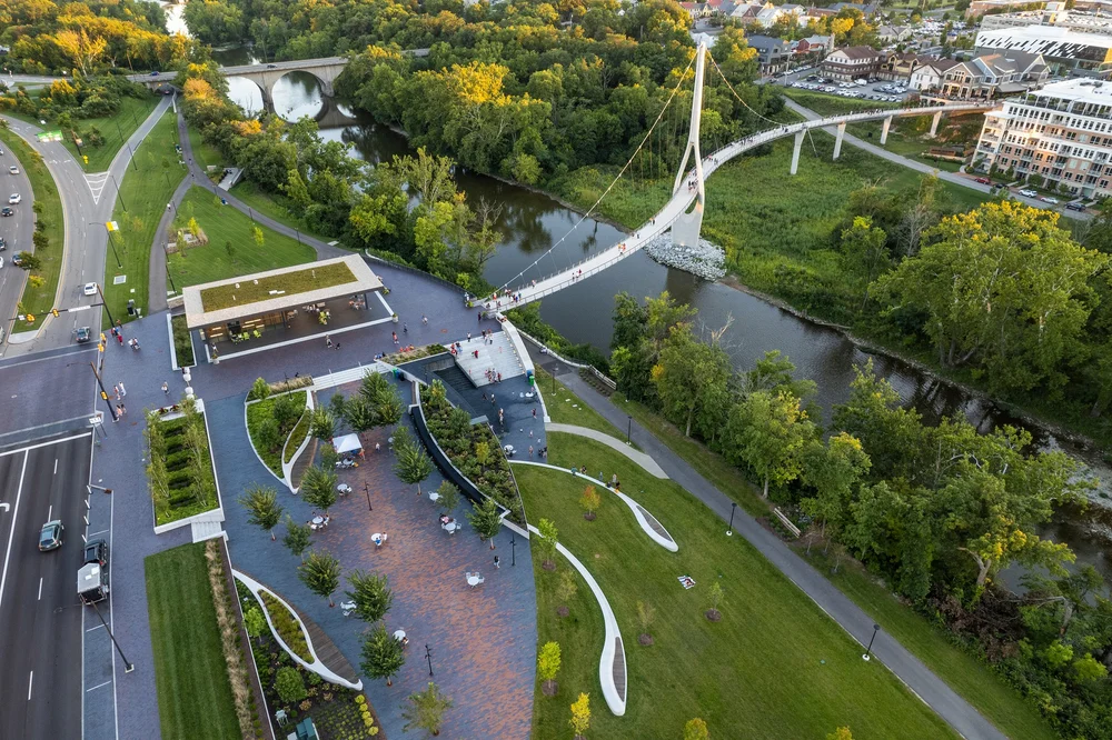 Riverside Crossing Park — MKSK | Planning, Urban Design, & Landscape ...
