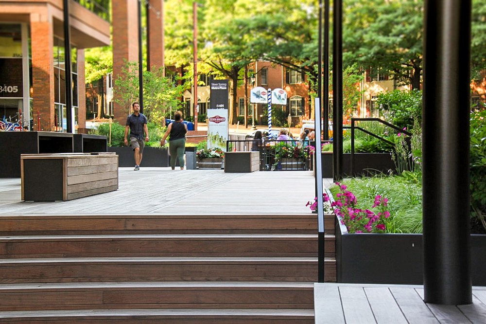 “Slow Down and Warm Up”: The Re-Shaping of a Pedestrian Plaza — MKSK ...