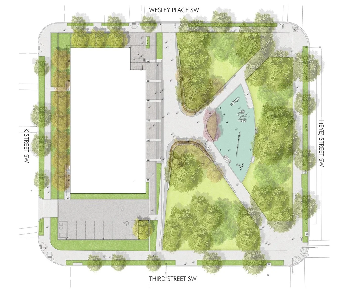 Southwest Neighborhood Library & Park — MKSK | Planning, Urban Design ...